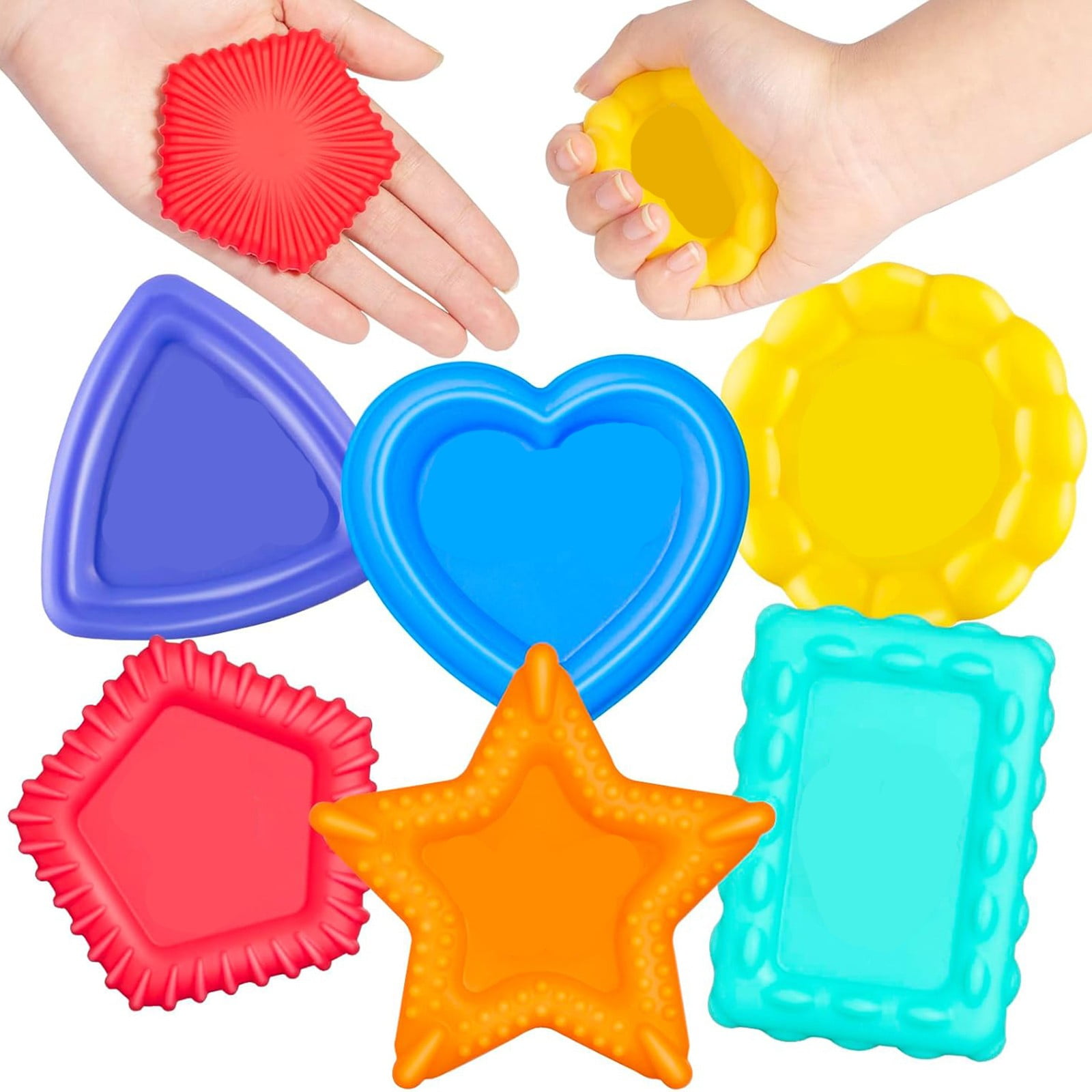 Sensory Toys For Kids Toddlers Emotional Feelings Toys Texture Shapes ...