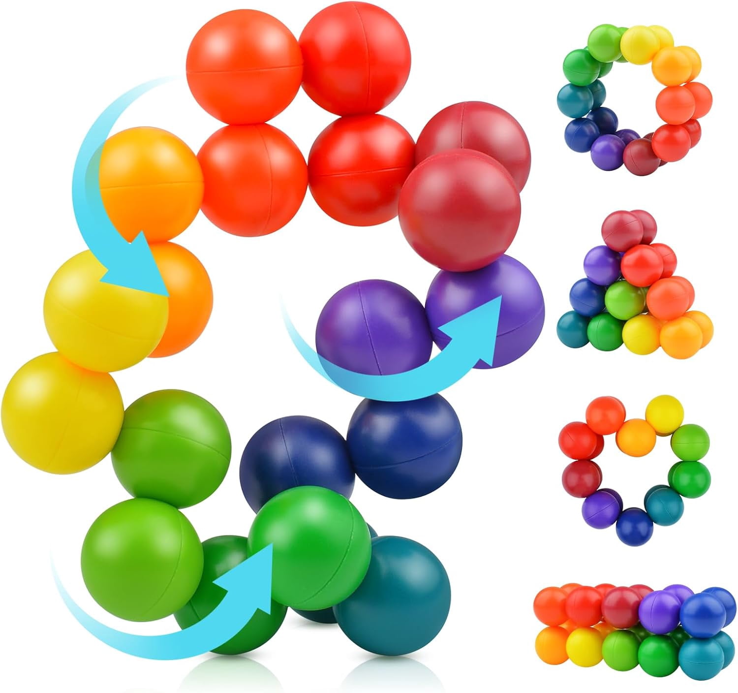 Sensory Toys for Kids with Autism,Christmas Basket Stuffers,Quiet ...