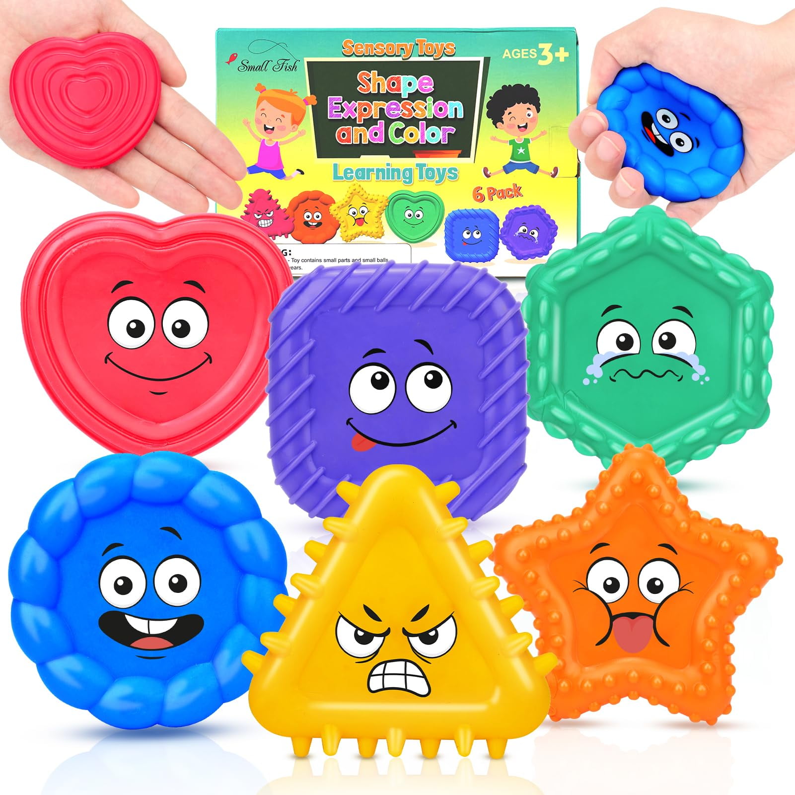 Sensory Toys for Kids Toddlers - Social Emotional Feelings Toys for ...