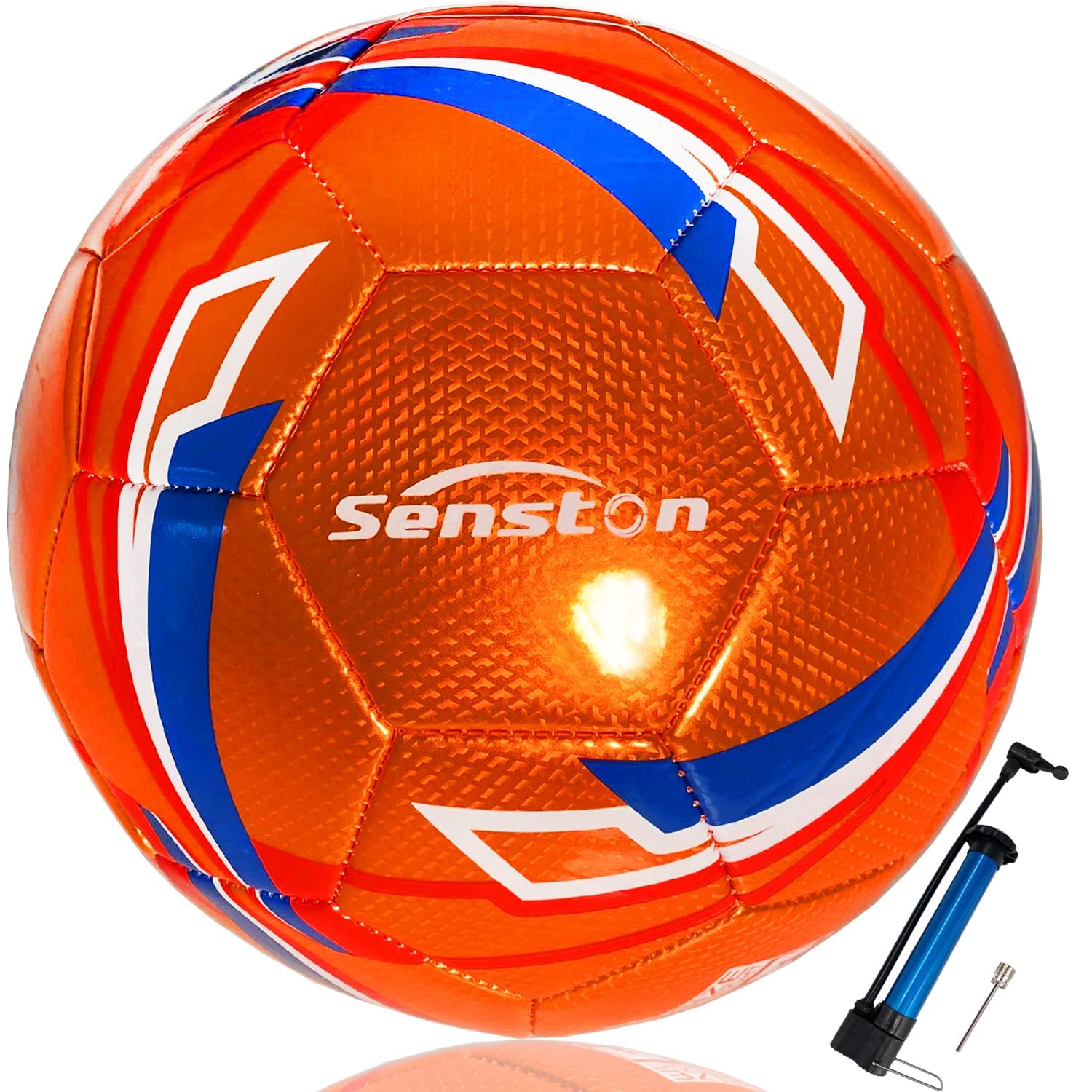 Senston Football Match Ball Size 5 OFFICIAL Training Football Adults ...