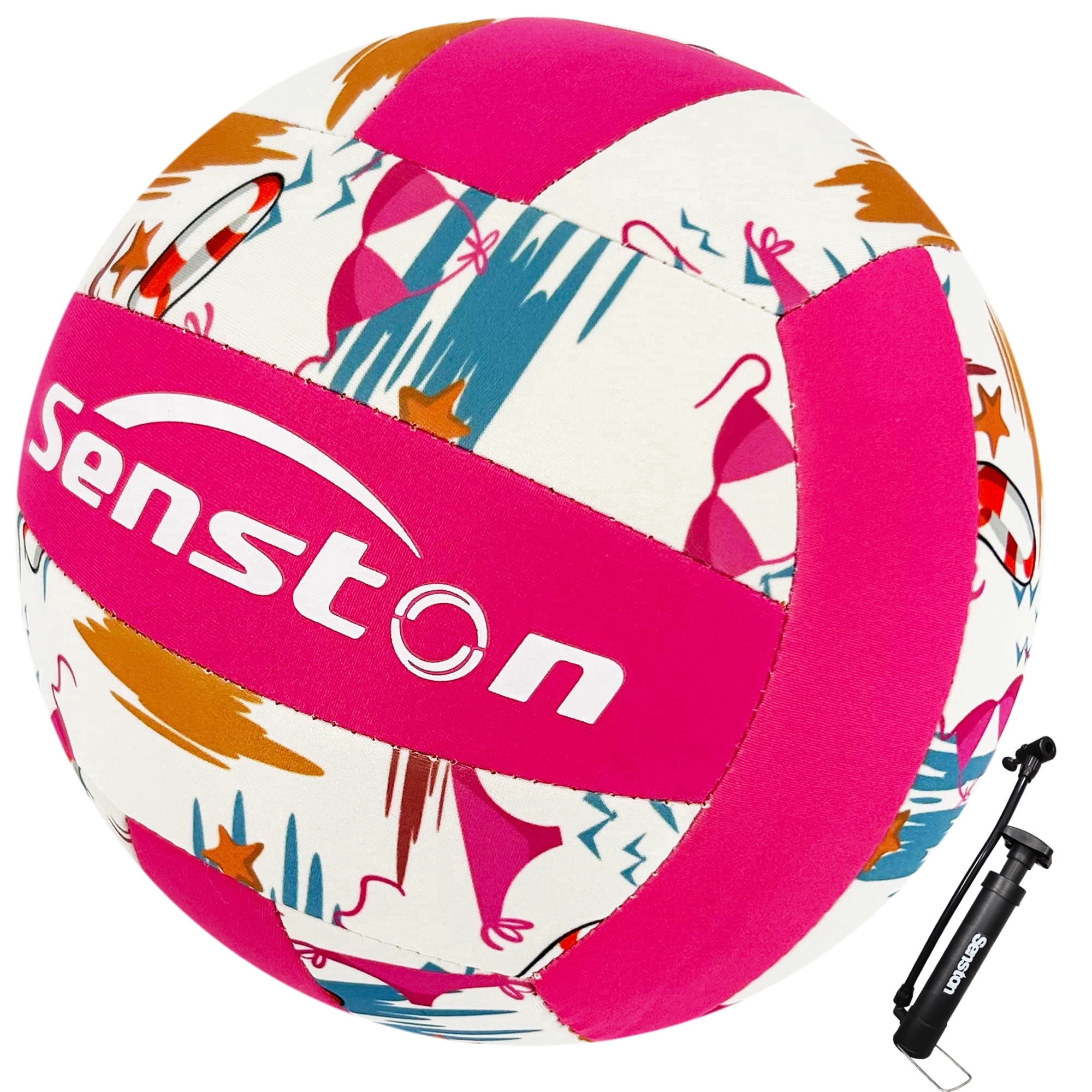 Senston, Lightweight Waterproof Water Pool Volleyball Size 5 for Indoor ...