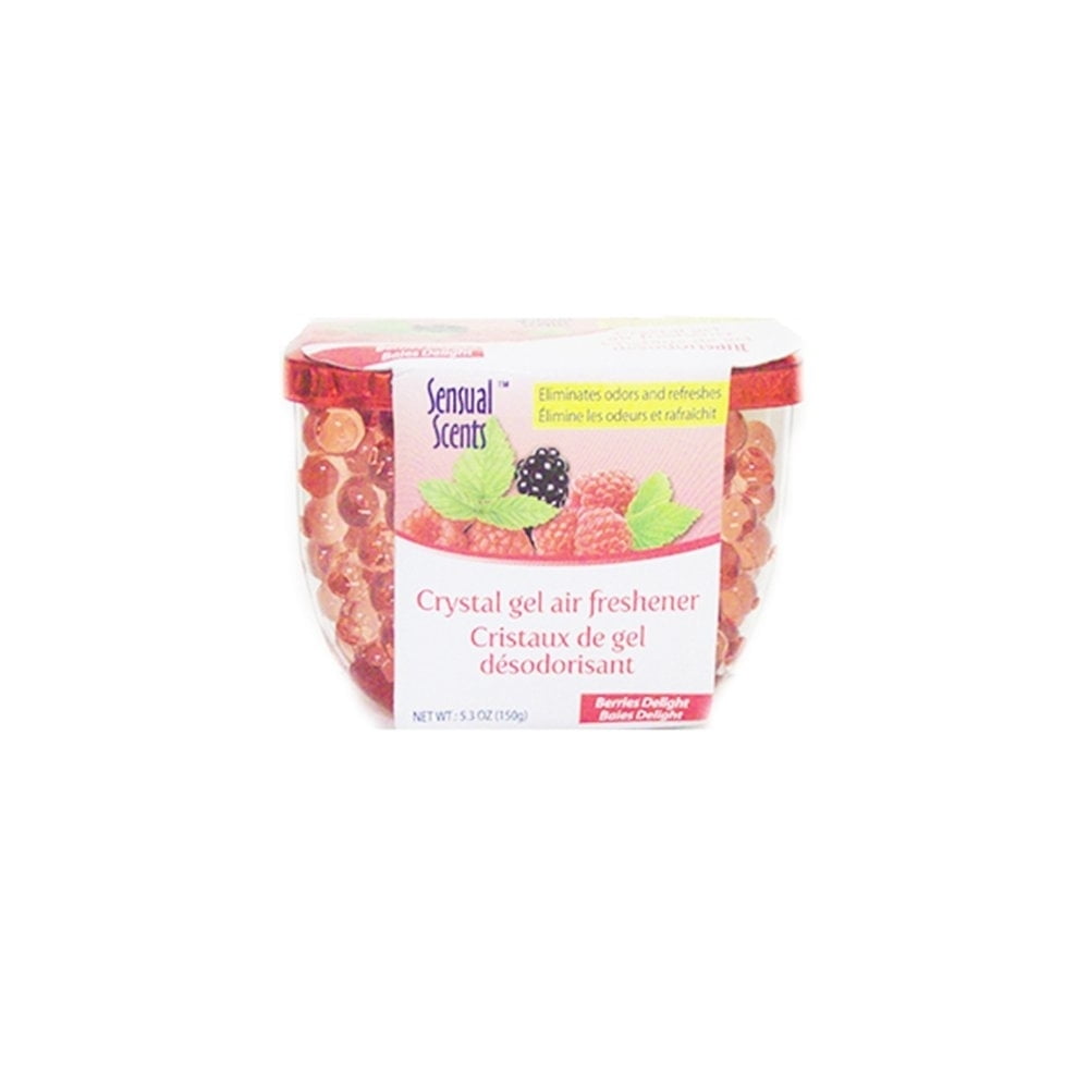 Sensual Scents Crystal Gel Air Freshener- Berries Delight (150g) 309932 ...