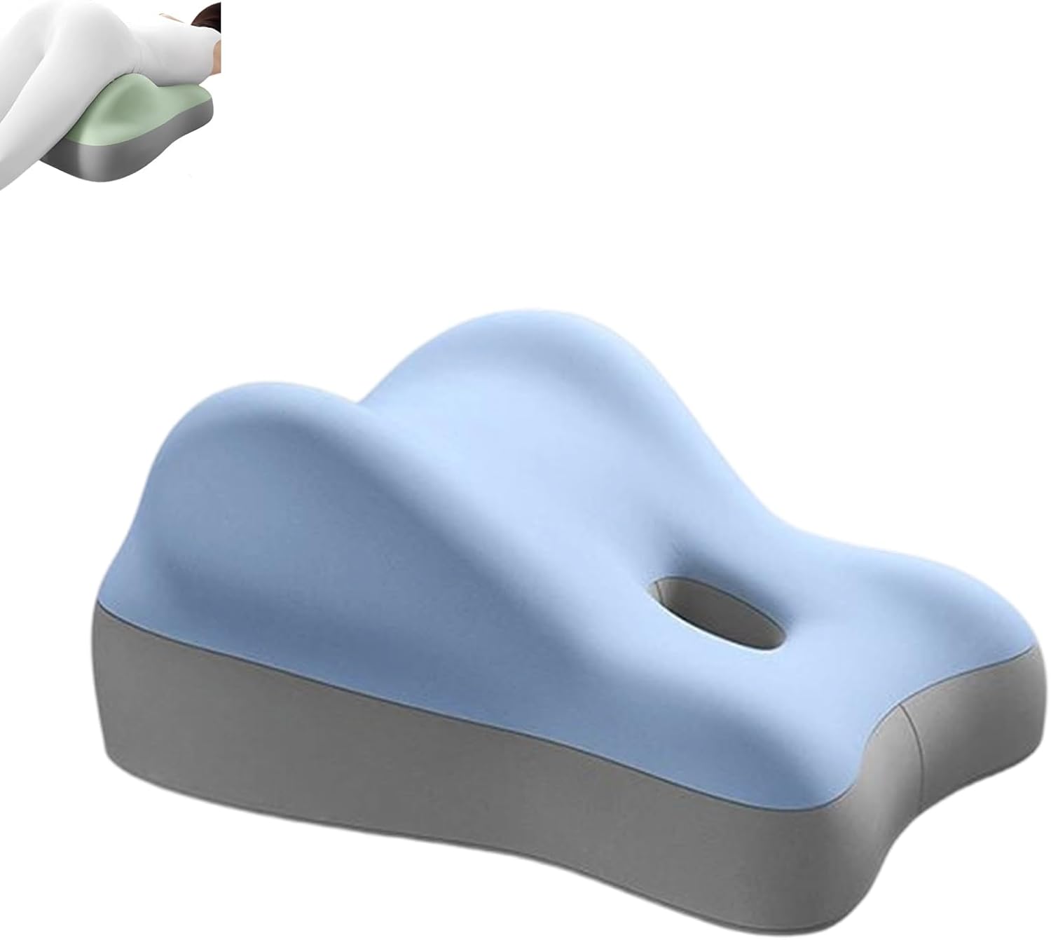 Sensura pillow features an ergonomic wedge design to help you find a ...