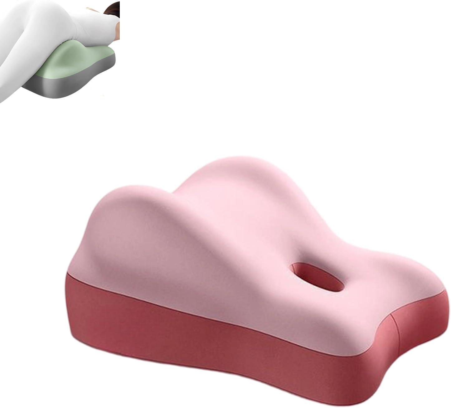 Sensura pillow features an ergonomic wedge design to help you find a ...