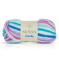 Sensy Candy Yarn, 3.5 oz, 251 Yards, Multicolor Yarn for Crocheting and ...