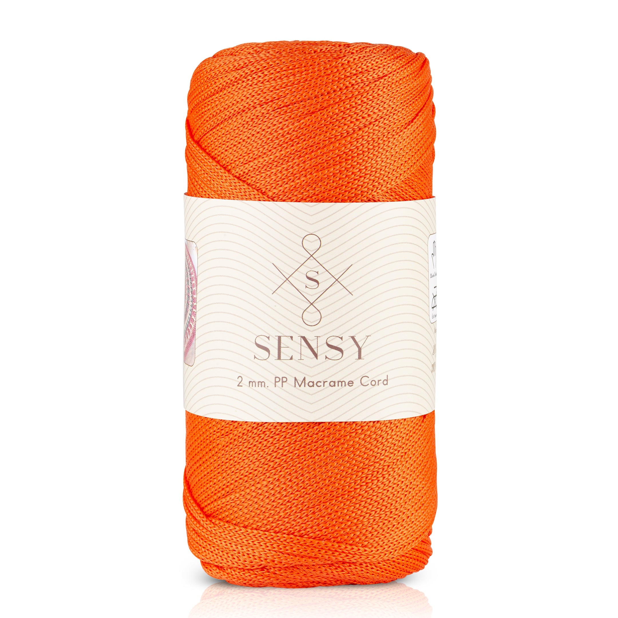 Sensy Premium 2mm 251 Yards Polyester Rope 100% Polypropylene Cord ...