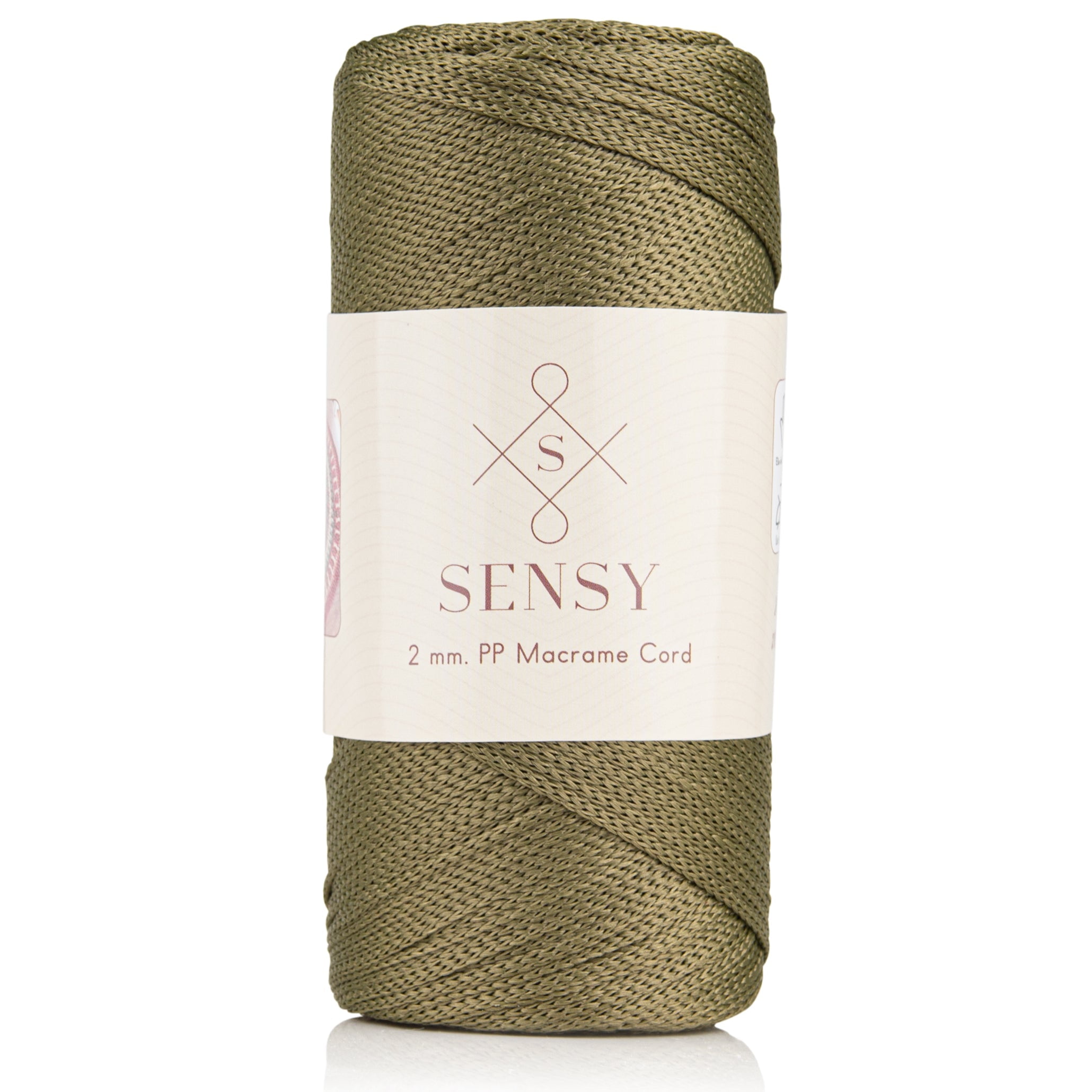 Sensy Premium 2mm 251 Yards Polyester Rope 100% Polypropylene Cord ...