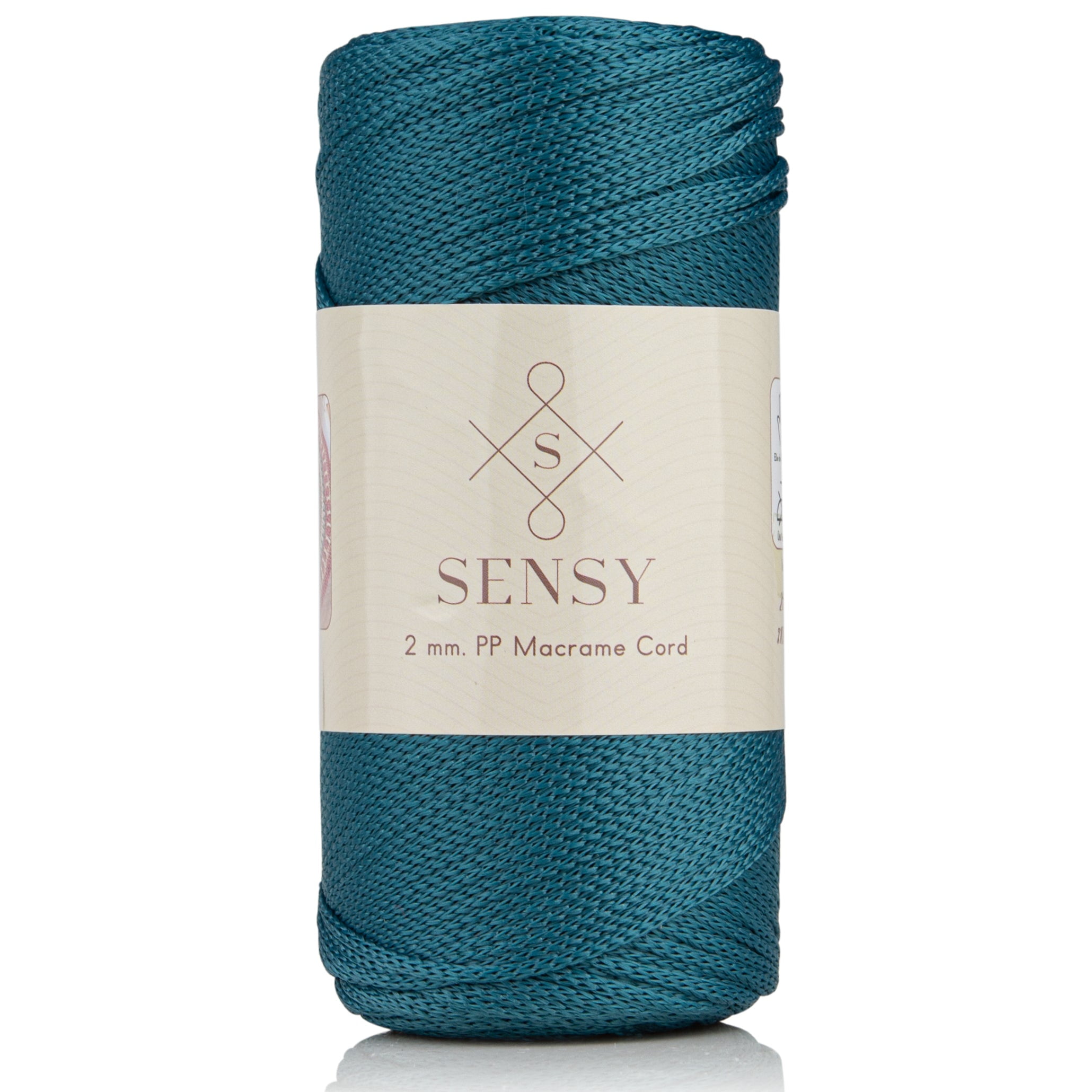 Sensy Premium 2mm 251 Yards Polyester Rope 100% Polypropylene Cord ...