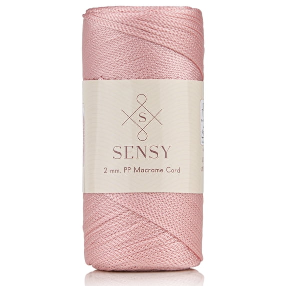 Sensy Premium 2mm 251 Yards Polyester Rope 100% Polypropylene Cord ...