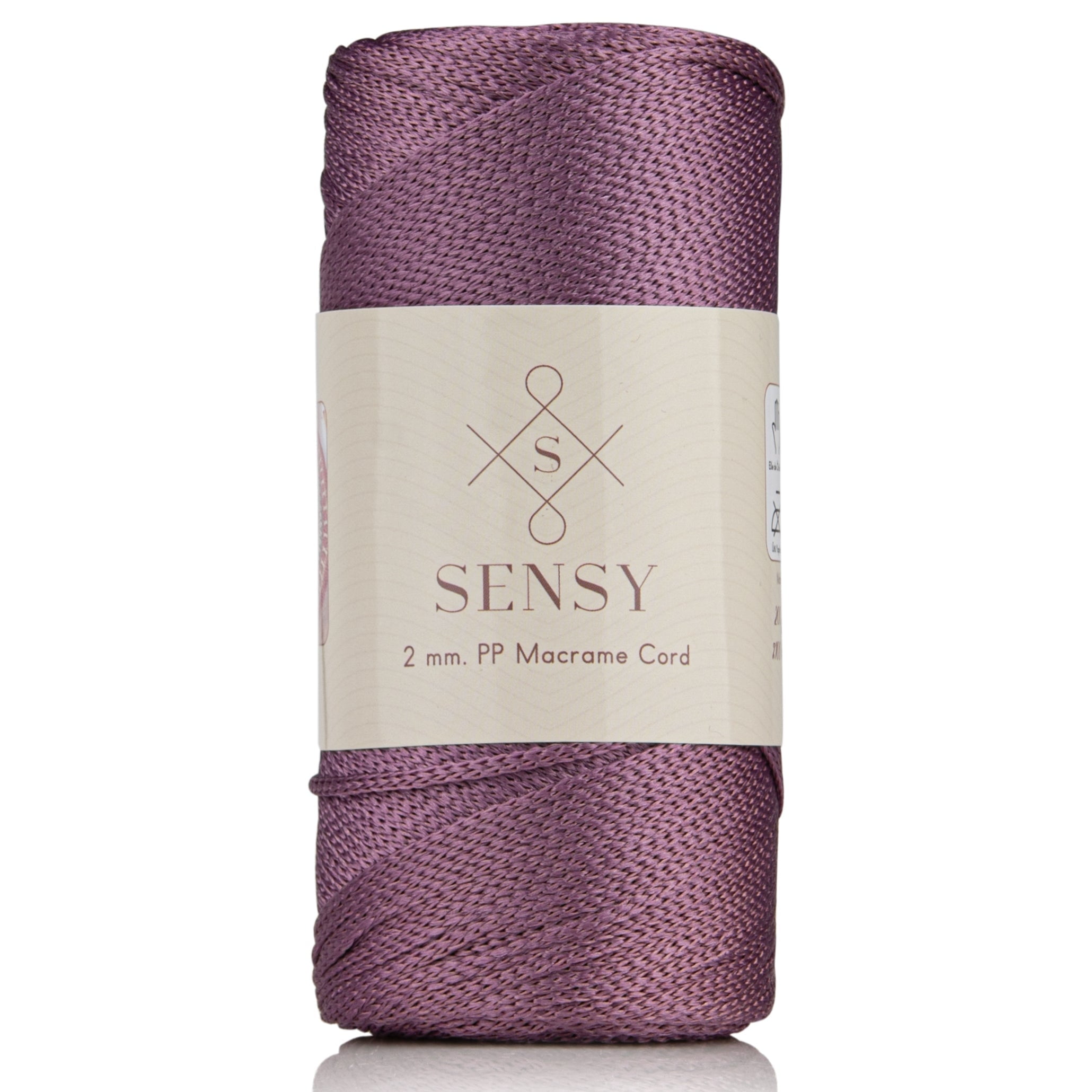 Sensy Premium 2mm 251 Yards Polyester Rope 100% Polypropylene Cord ...
