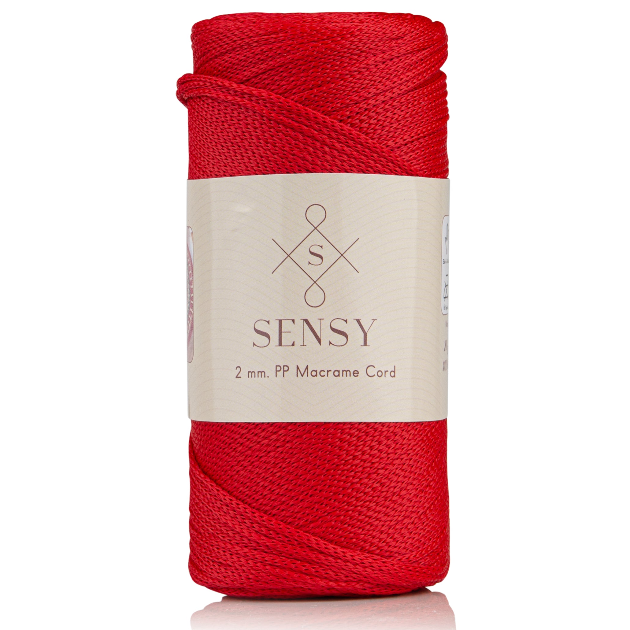 2 Pack Bonnie Macrame Cord - 6mm - 100 yd Lengths - Various Colors ...