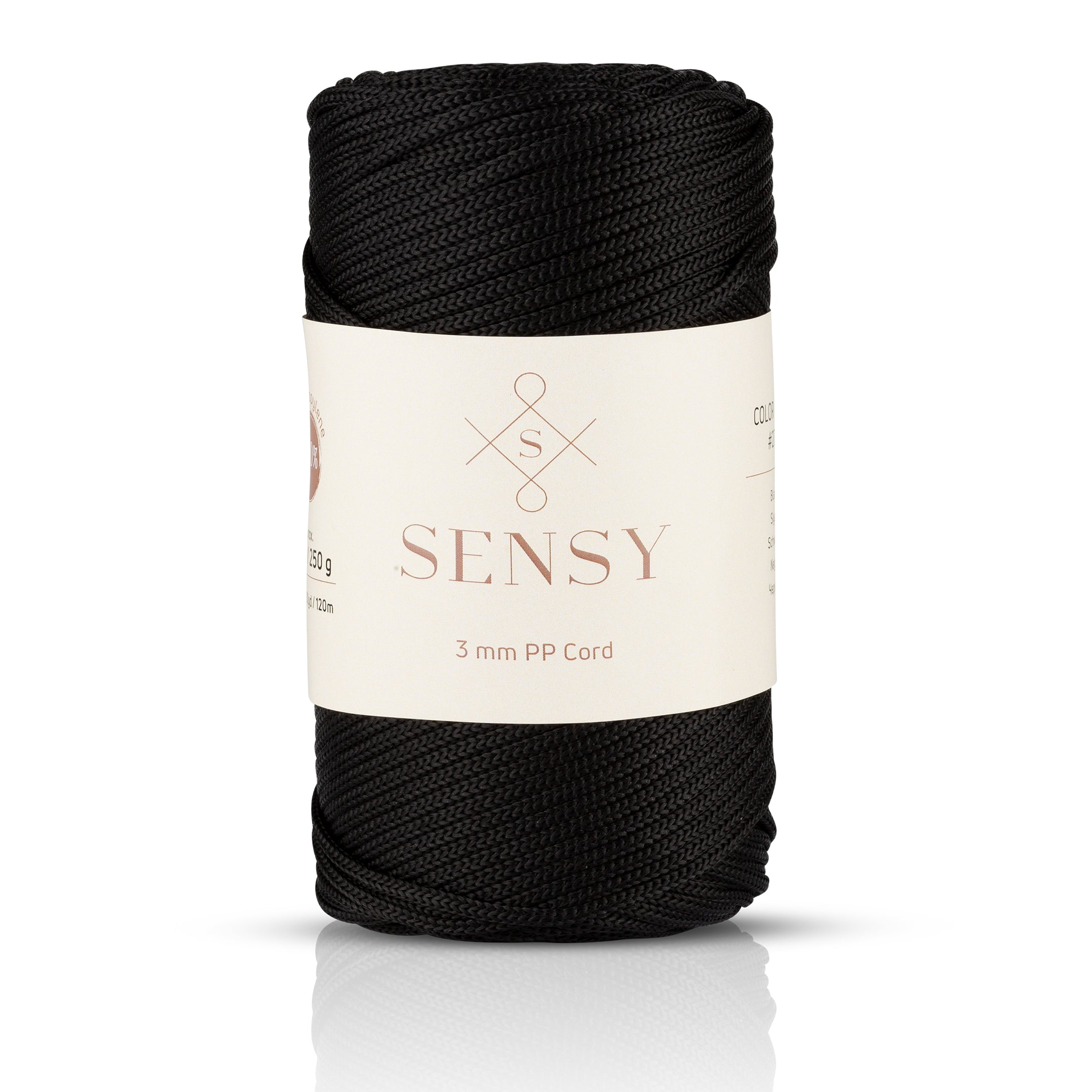 Blue 100% Cotton Cord Rope for Macrame 3mm Natural and Colored Craft ...