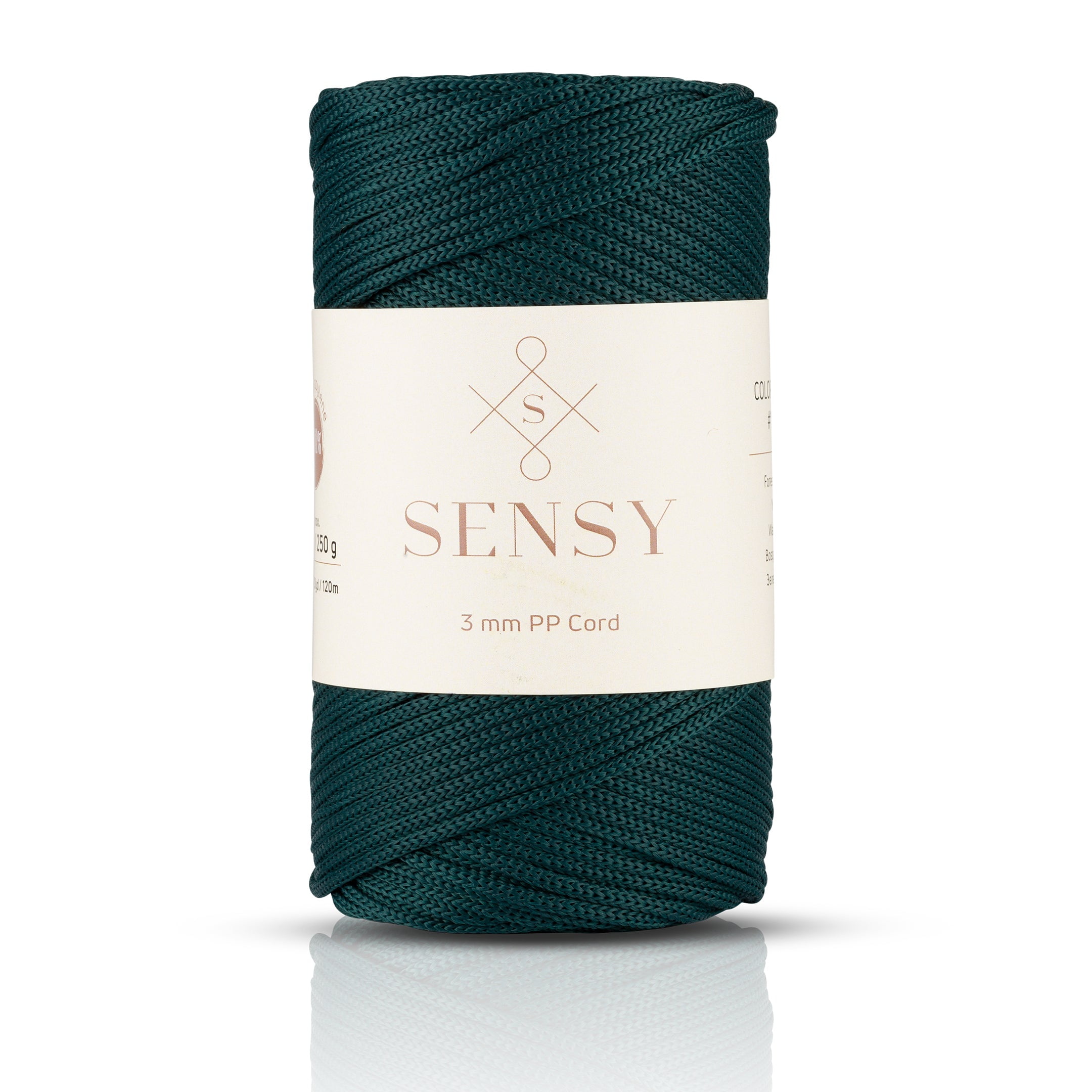 Sensy Premium 3mm 131 Yards Polyester Rope 100% Polypropylene Cord ...