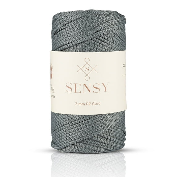 Sensy Premium 3mm 131 Yards Polyester Rope 100% Polypropylene Cord ...