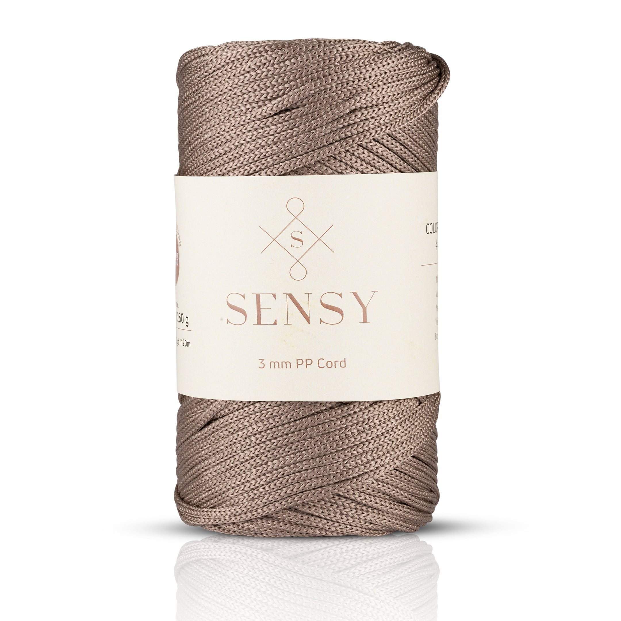 Sensy Premium 3mm 131 Yards Polyester Rope 100% Polypropylene Cord ...