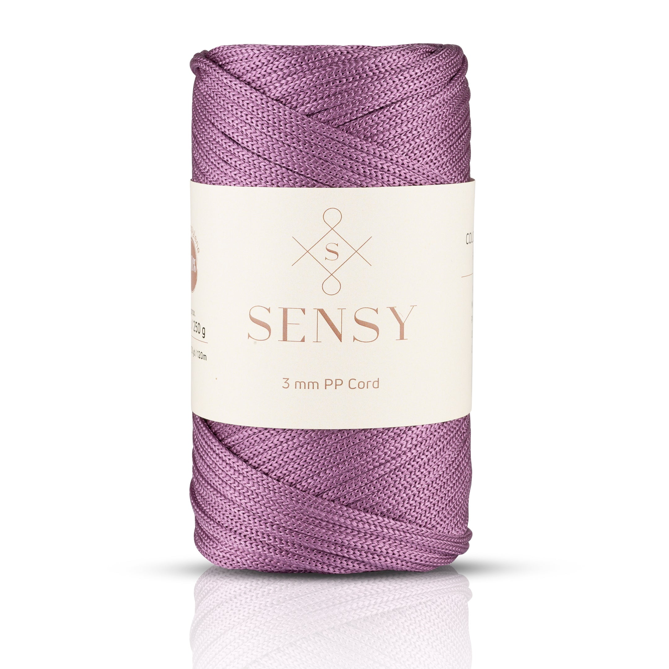 Sensy Premium 3mm 131 Yards Polyester Rope 100% Polypropylene Cord ...
