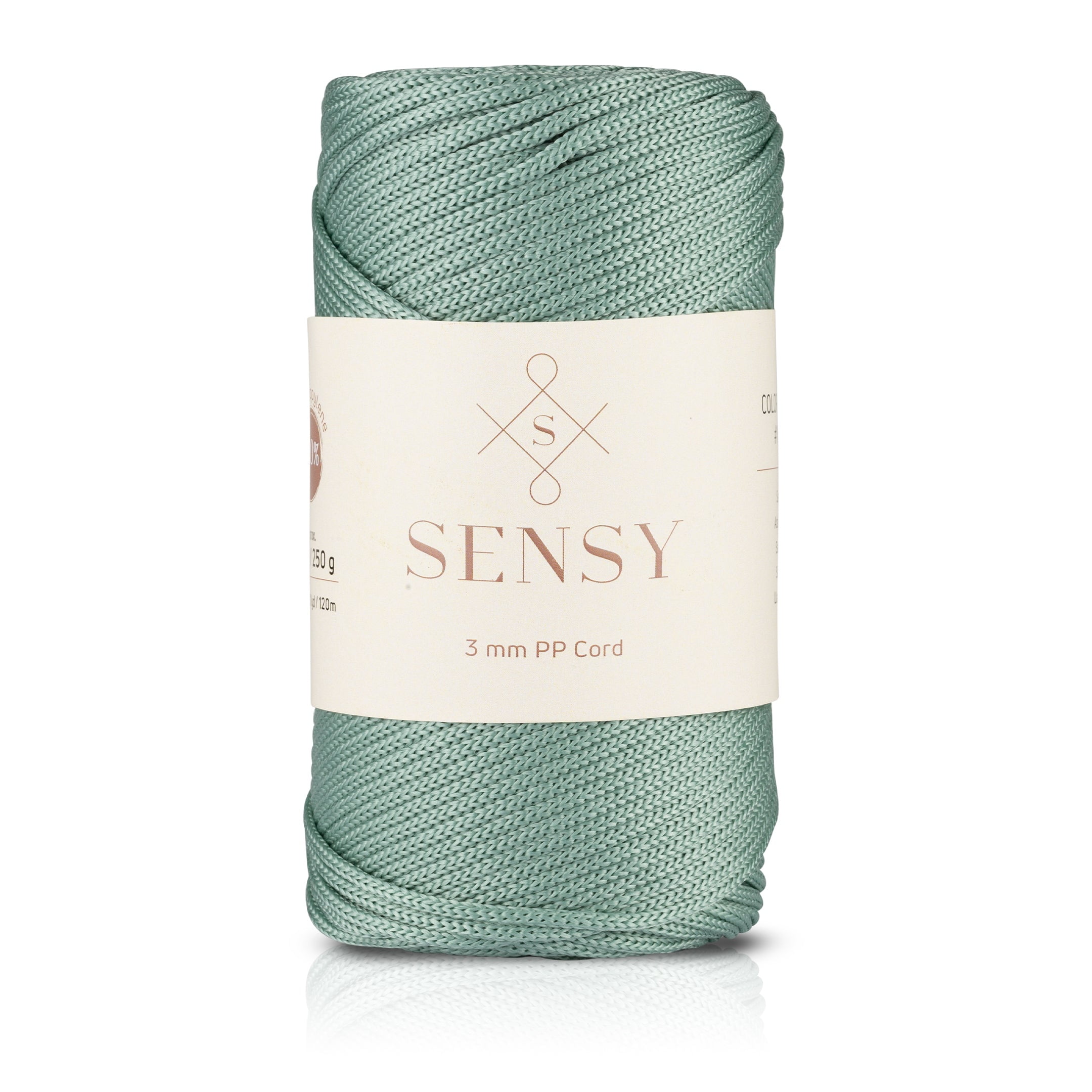 Sensy Premium 3mm 131 Yards Polyester Rope 100% Polypropylene Cord ...