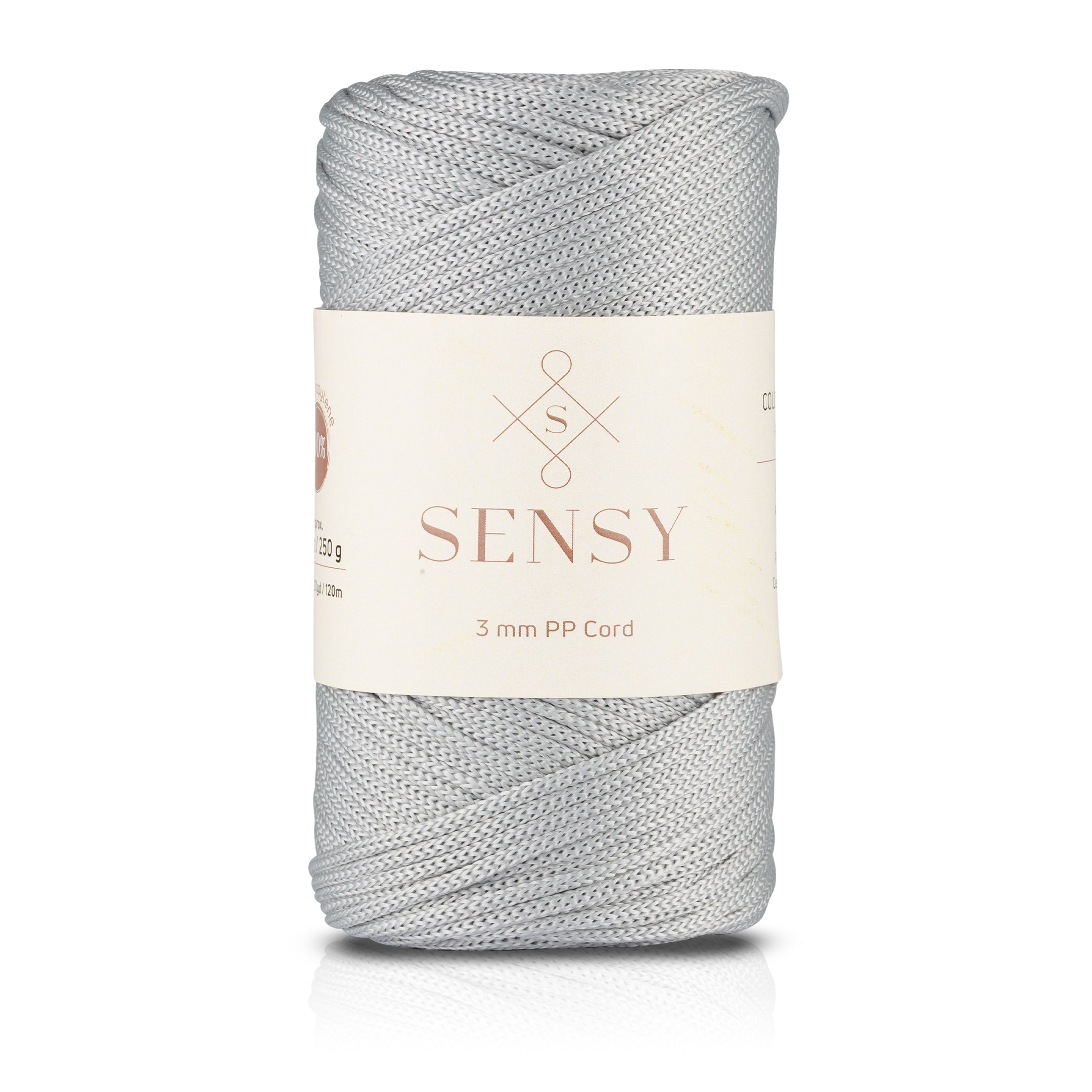 Sensy Premium 3mm 131 Yards Polyester Rope 100% Polypropylene Cord ...