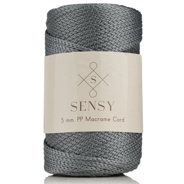 Sensy Premium 2mm 251 Yards Polyester Rope 100% Polypropylene Cord ...