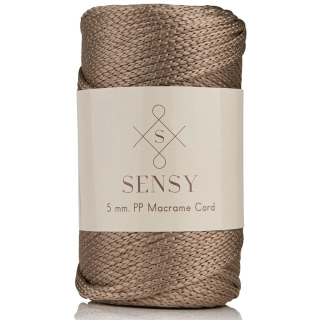 Sensy Premium 5mm 104 Yards Polyester Rope 100% Polypropylene Cord ...