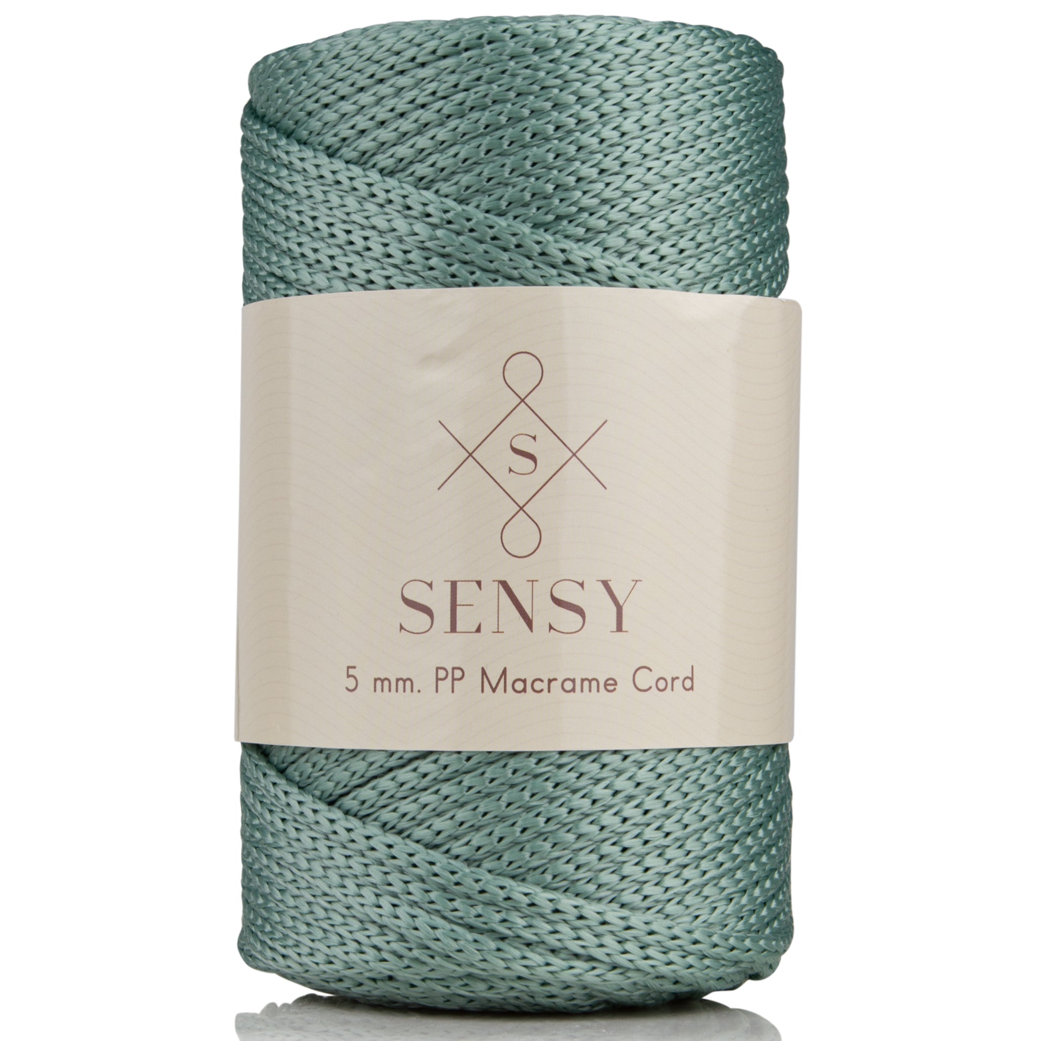 2 Skeins of Sensy Premium 2mm 251 Yards Polyester Rope 100% ...