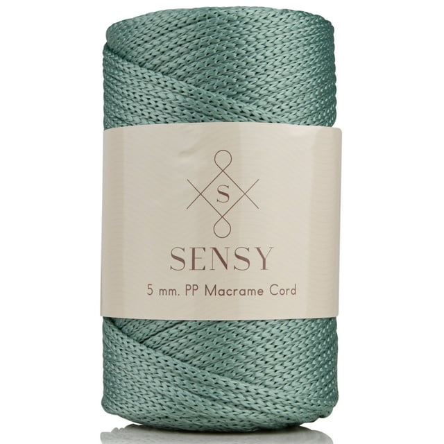 S SENSY, 5mm 104 Yards Sage Polypropylene Twine for Knitter - Walmart.com