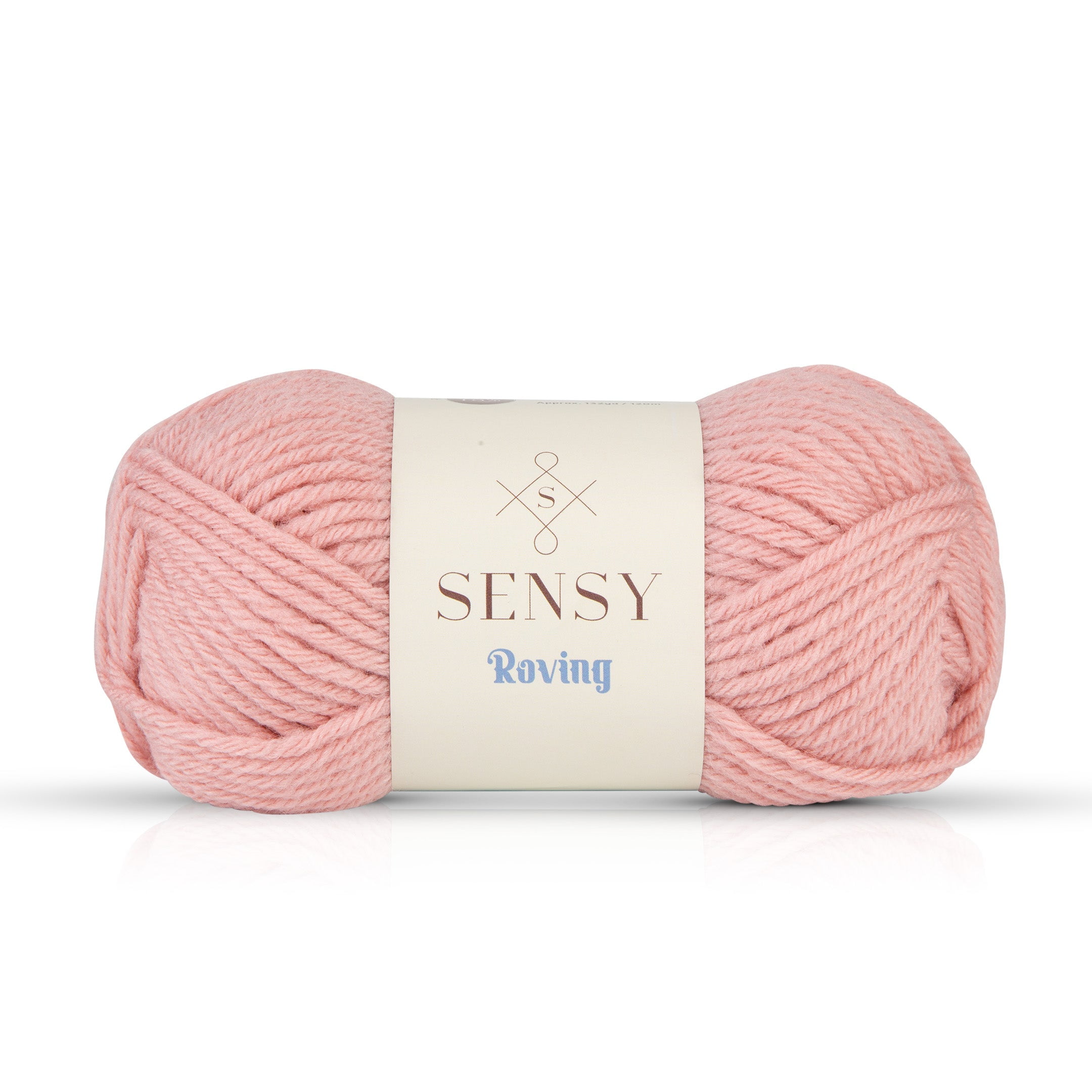 Sensy Roving Yarn, 3.5 oz, 132 Yards, Gauge 5 Bulky (Quartz Pink ...
