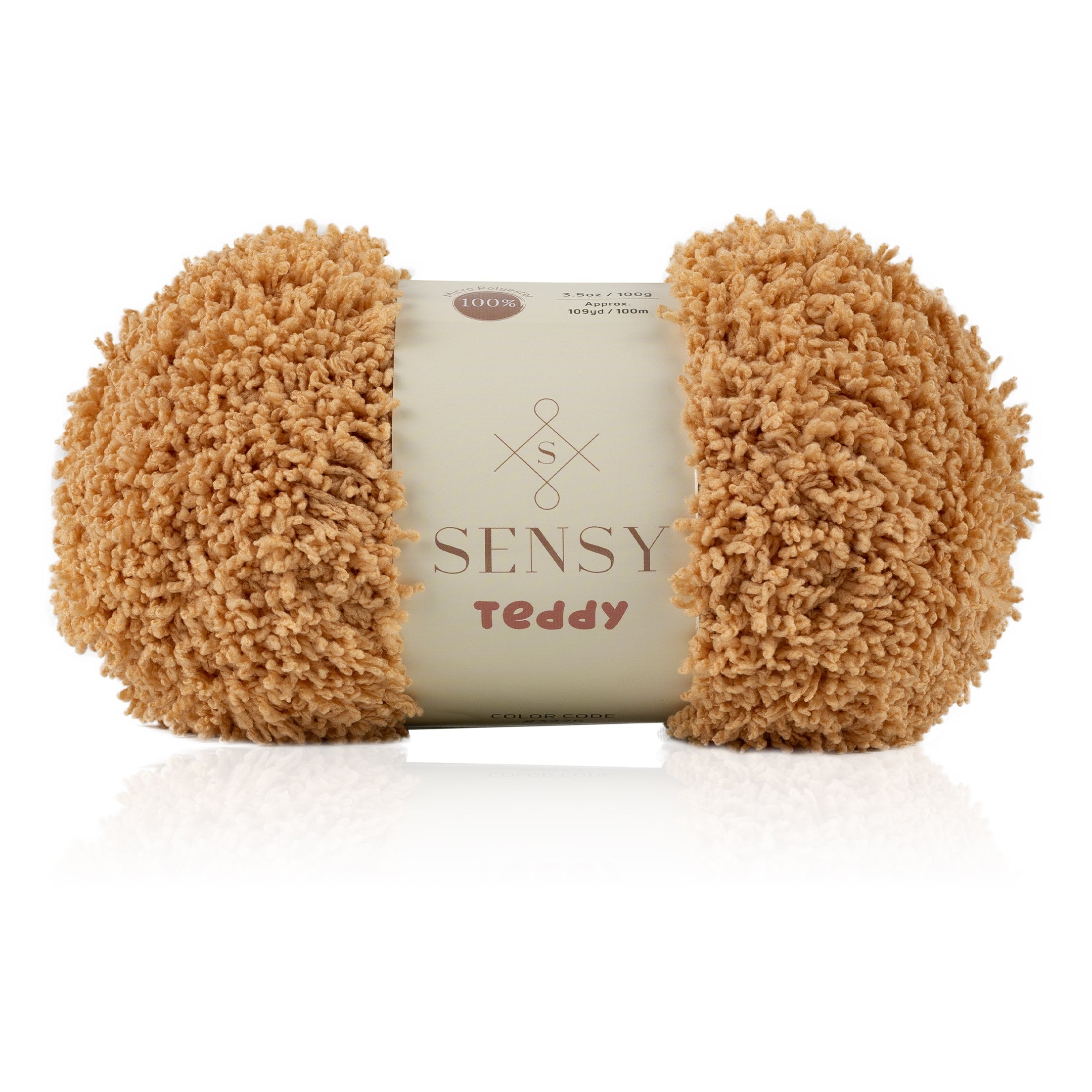 Sensy Teddy Yarn for Crocheting, Sheepy Yarn, Sherpa Fleece Yarn, Soft ...