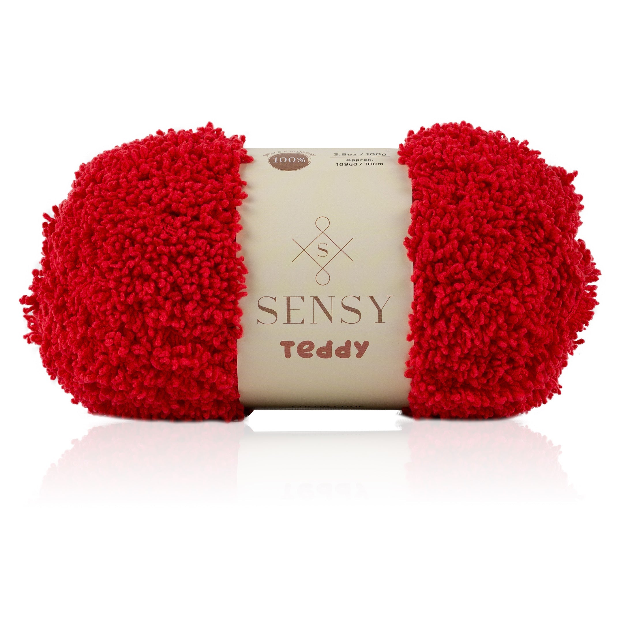 Sensy Teddy Yarn for Crocheting, Sheepy Yarn, Sherpa Fleece Yarn, Soft ...