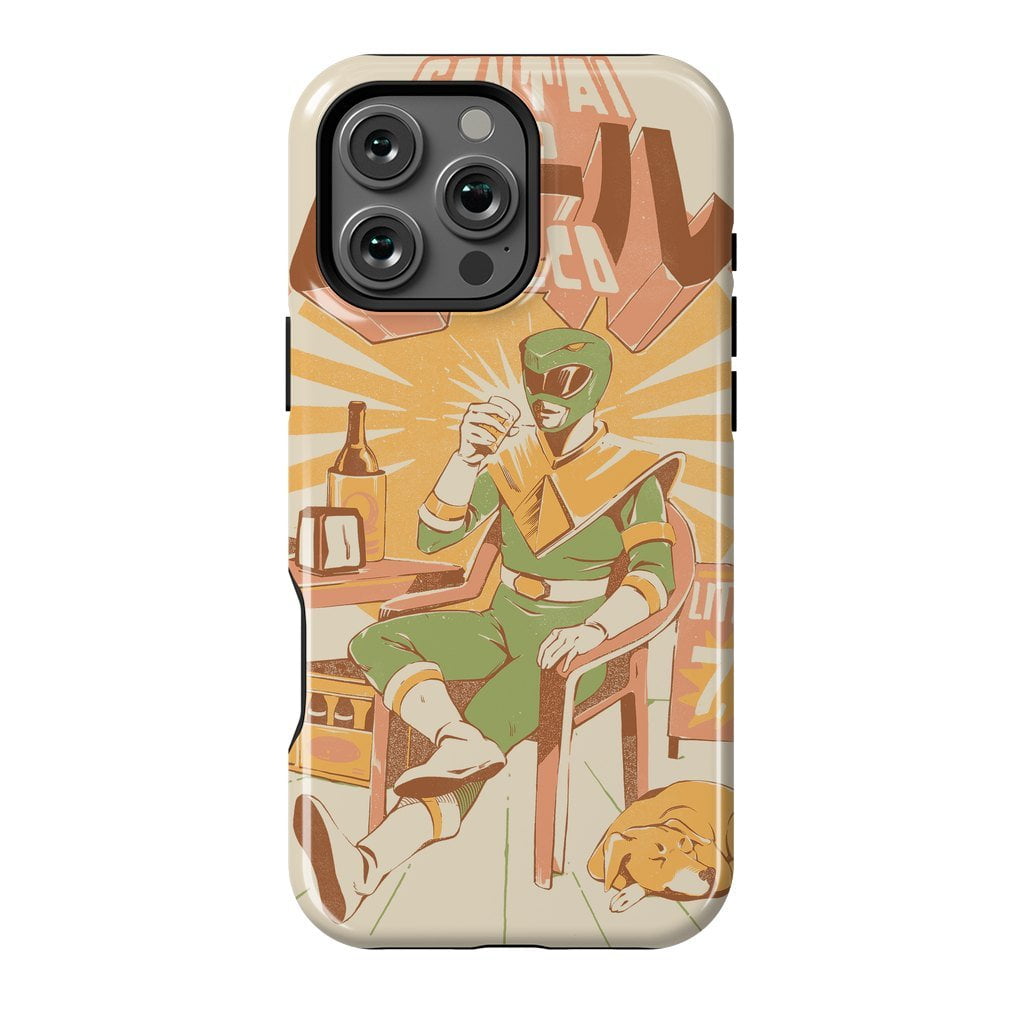 Sentai on the Bar Cartoon Style For iPhone 11 to 17 Pro Max Compatible ...