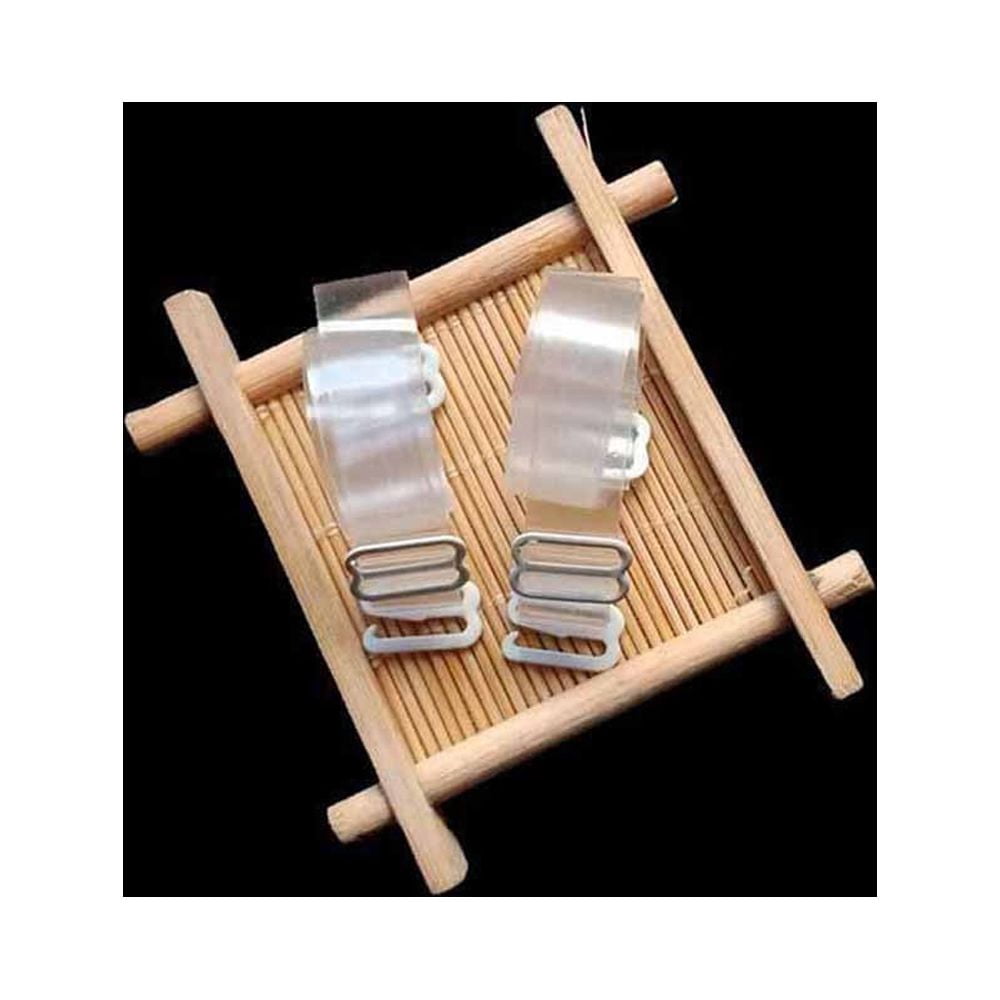 Sentaili 1.2cm Bra Transparent Shoulder Strap Adjustable Non-slip ...