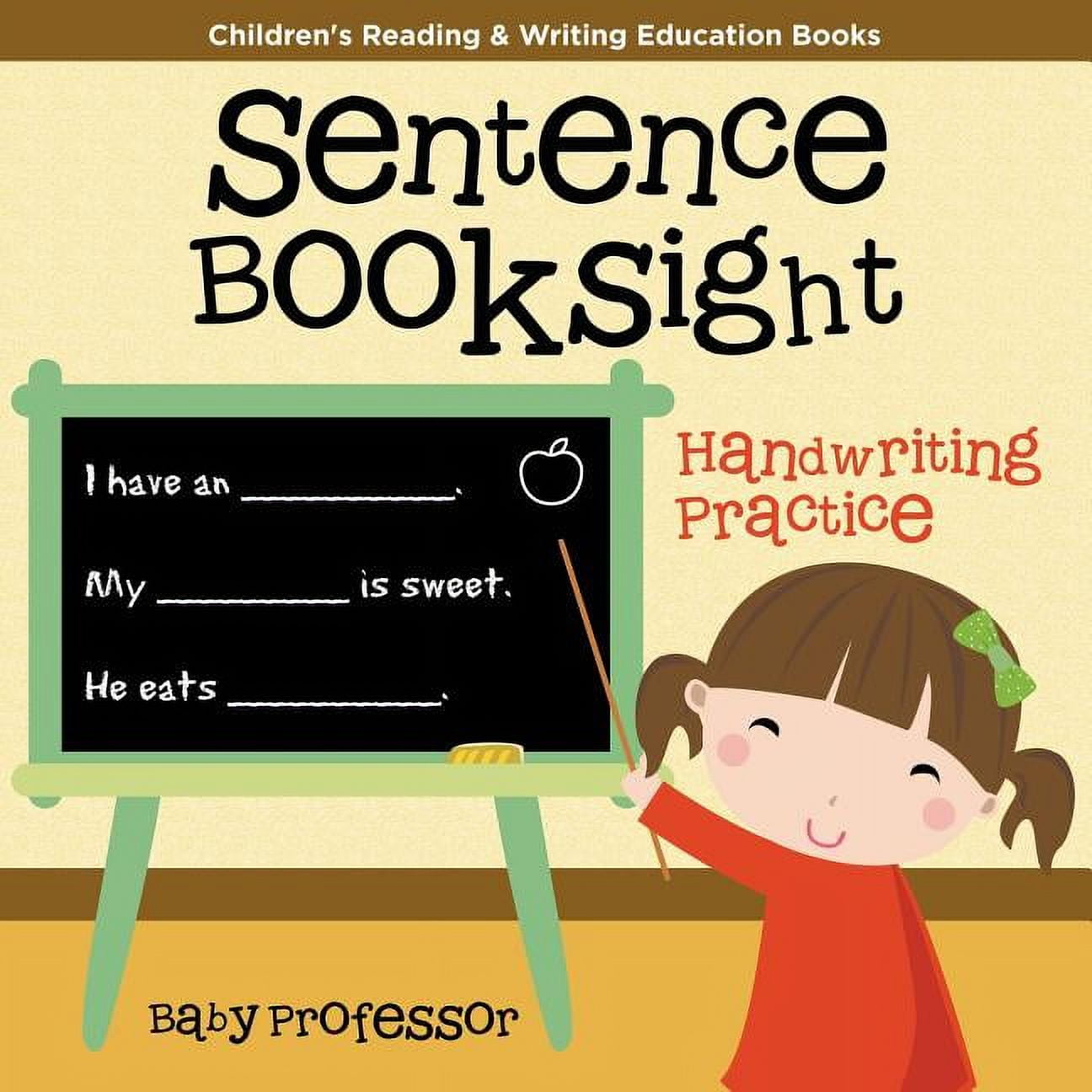 Sentence BookSight Word s: Children's Reading & Writing Education Books ...
