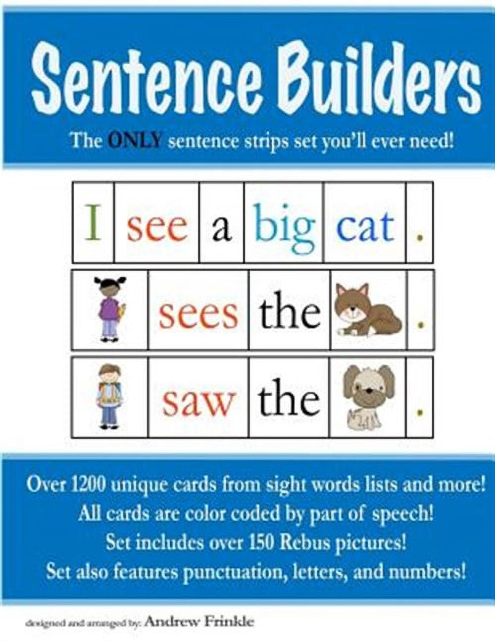 Sentence Builders : The Only Sentence Strips Set You'll Ever Need ...