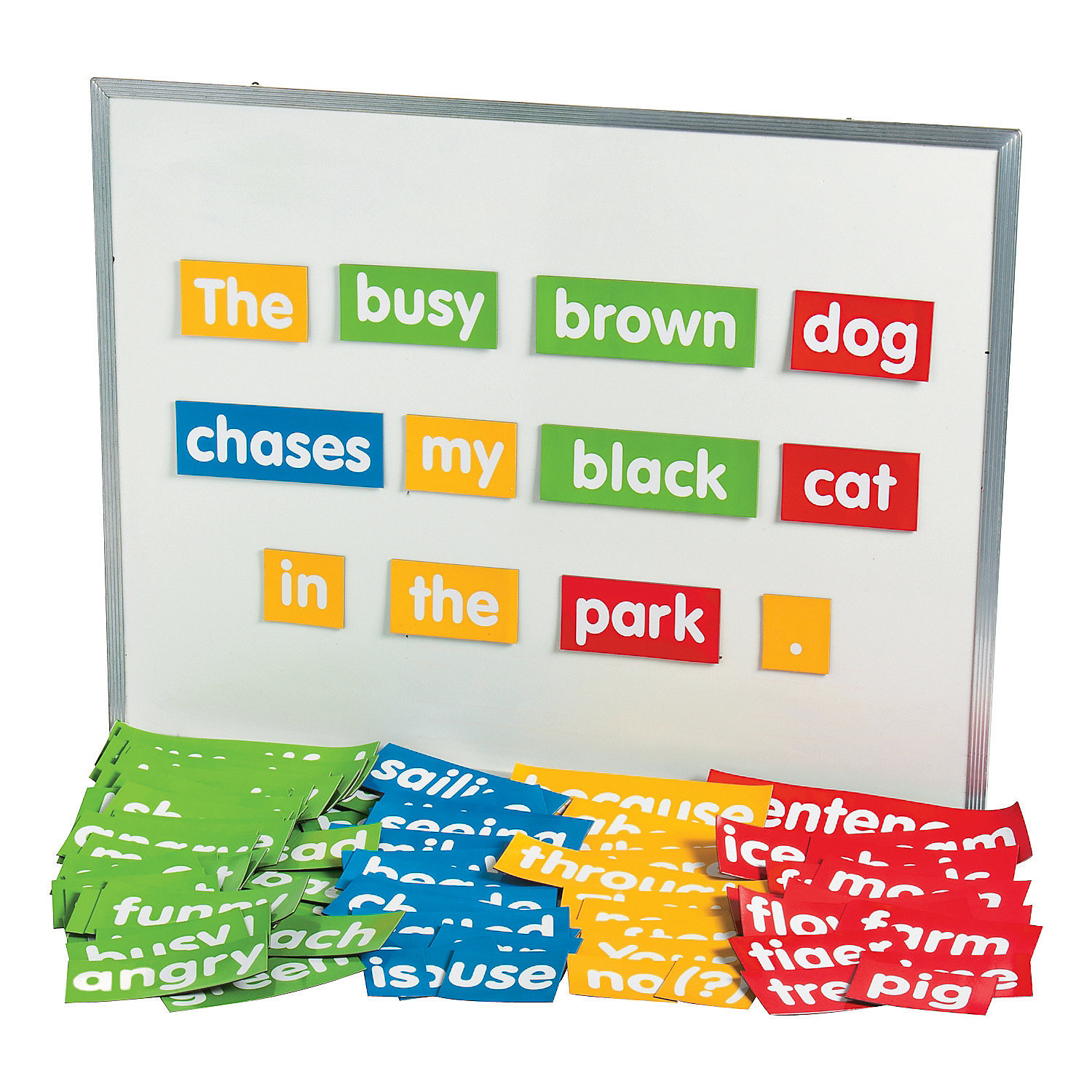 Educational Sentence Building Magnetic Set for Kids - Learning Toys for ...