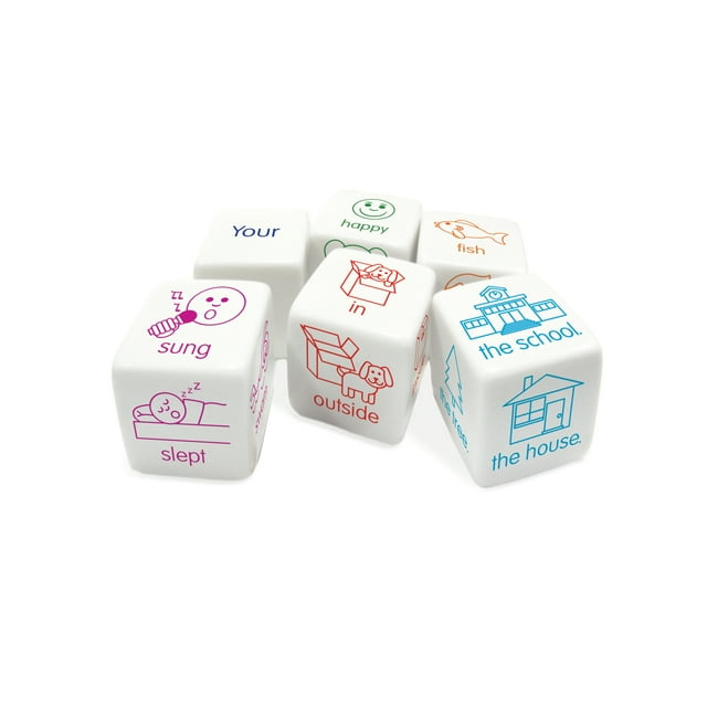 Sentence Dice Junior Learning for Ages 5-8 Grade 1 Grade 2 Learning ...