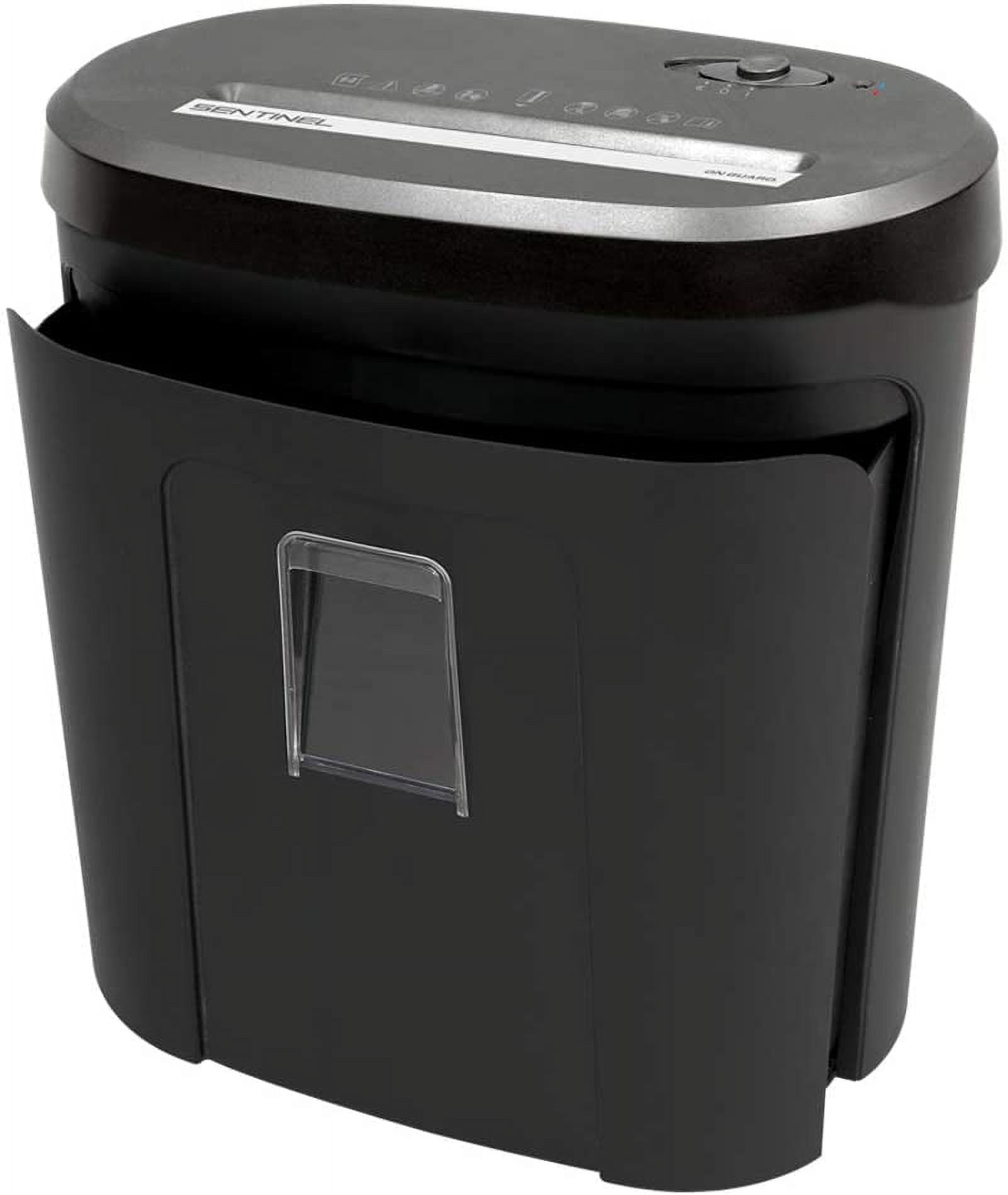 Sentinel FX140P 14 Sheet Crosscut Paper Shredder with Pullout Bin ...