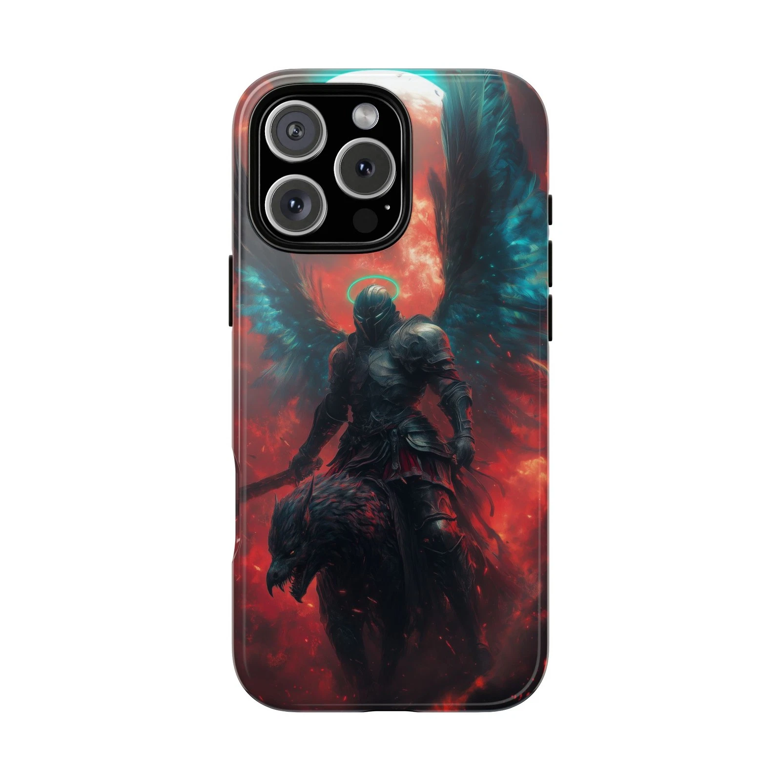 Sentinel Griffin Warrior Knight Design Phone Case with iPhone 17 ...