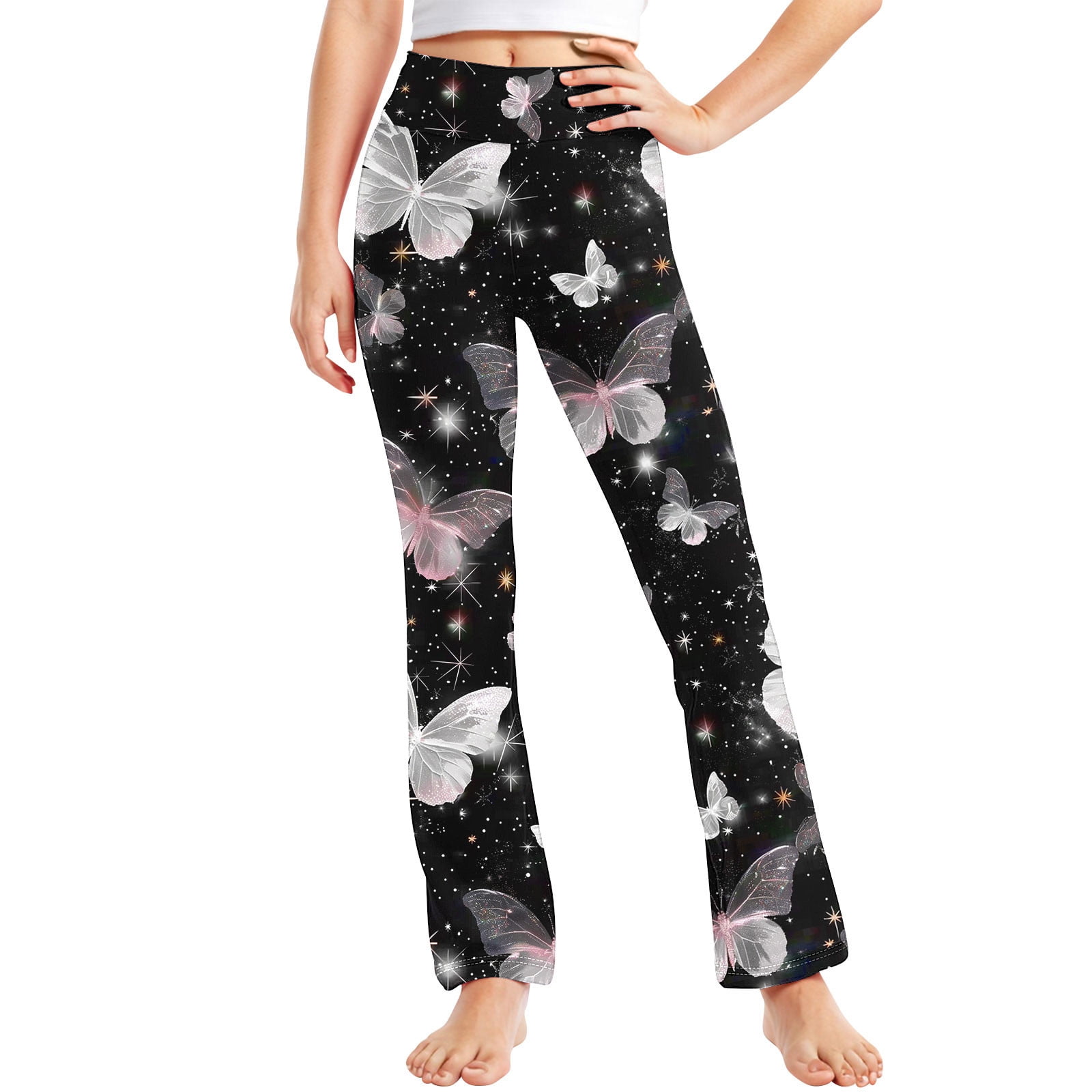 Sentmoon Butt Lifting Leggings for Girls High Waisted Lightweight Slim ...