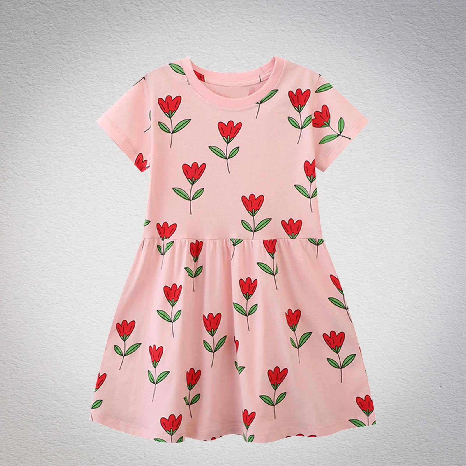 Sentmoon Girls Outfits Size 10-12 Streetwear Crew Neck Princess Dresses ...
