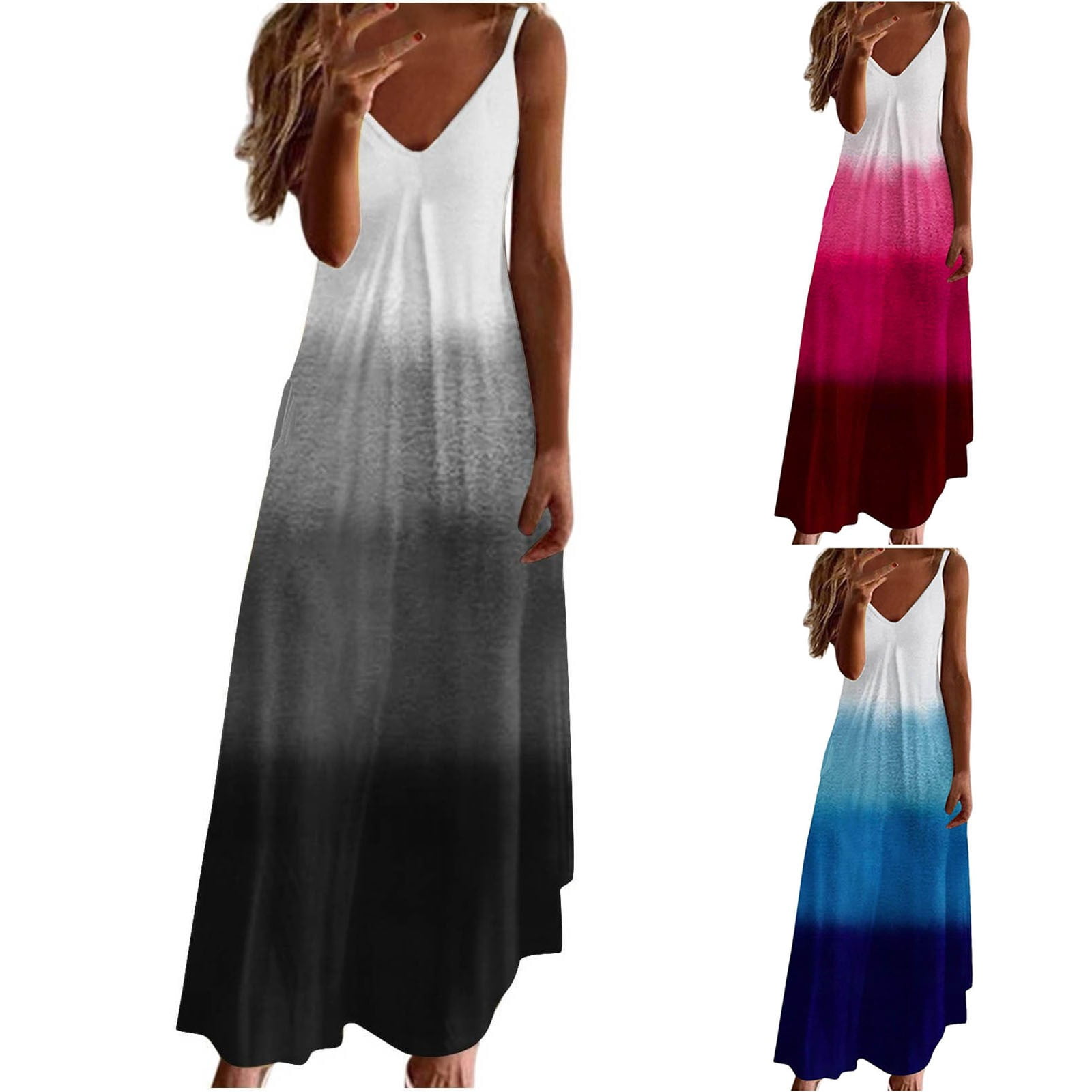 Sentmoon Graduation Dresses for Women 2025 Sleeveless V Neck Breathable ...