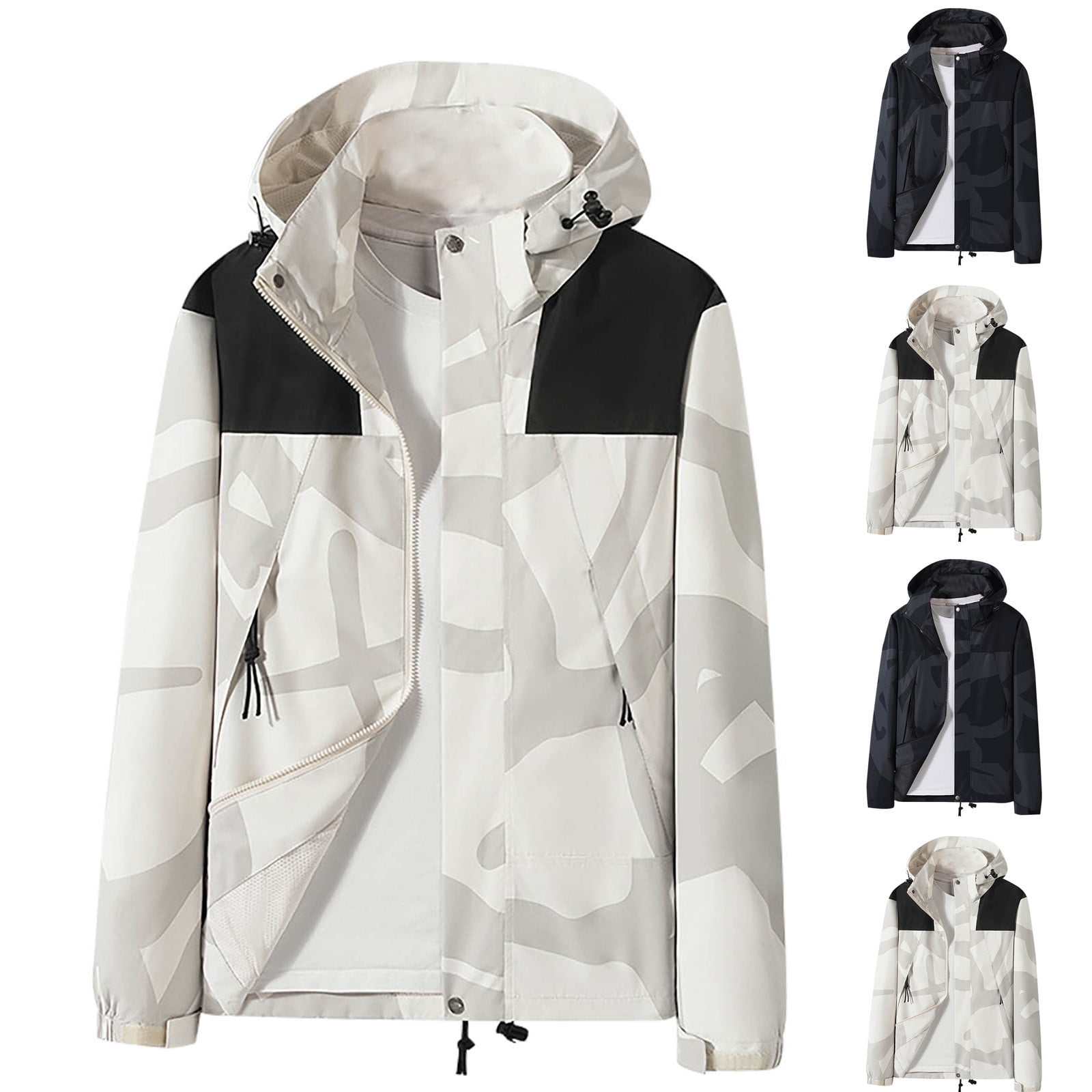 Sentmoon Kids Coat Lightweight Long Sleeve Hooded Neck Kids Jacket ...