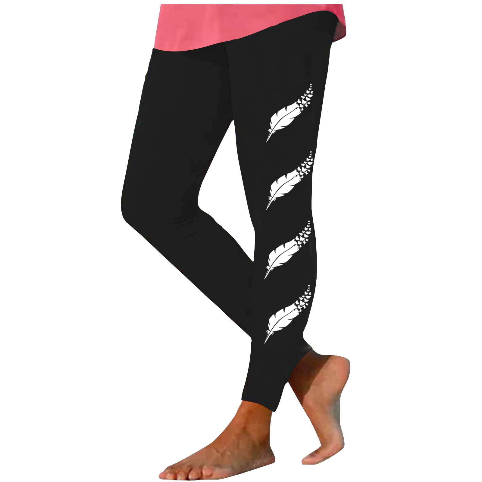 Sentmoon Leggings for Women Yoga Pants High Waist Tummy Control ...