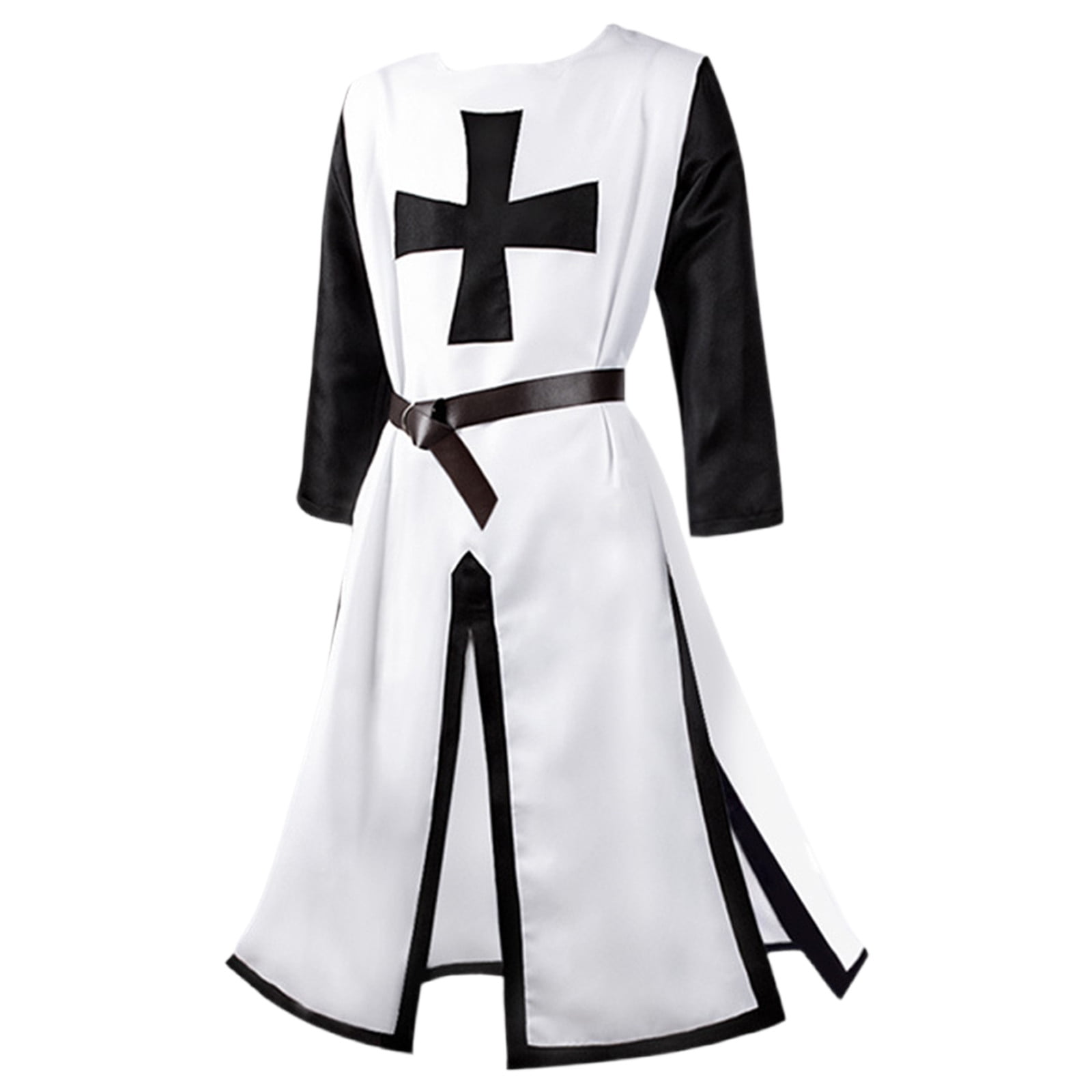 Sentmoon Slit Mens Halloween Costumes Long Sleeve Crew Neck Mens Tops ...