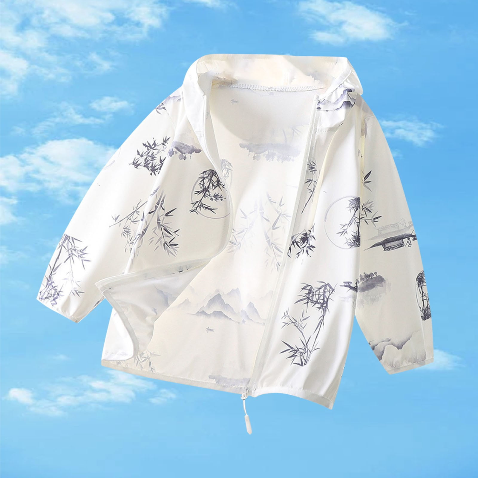 Sentmoon Sun Shirts UPF 50+ Long Sleeve Beach Jackets Fashion Print ...