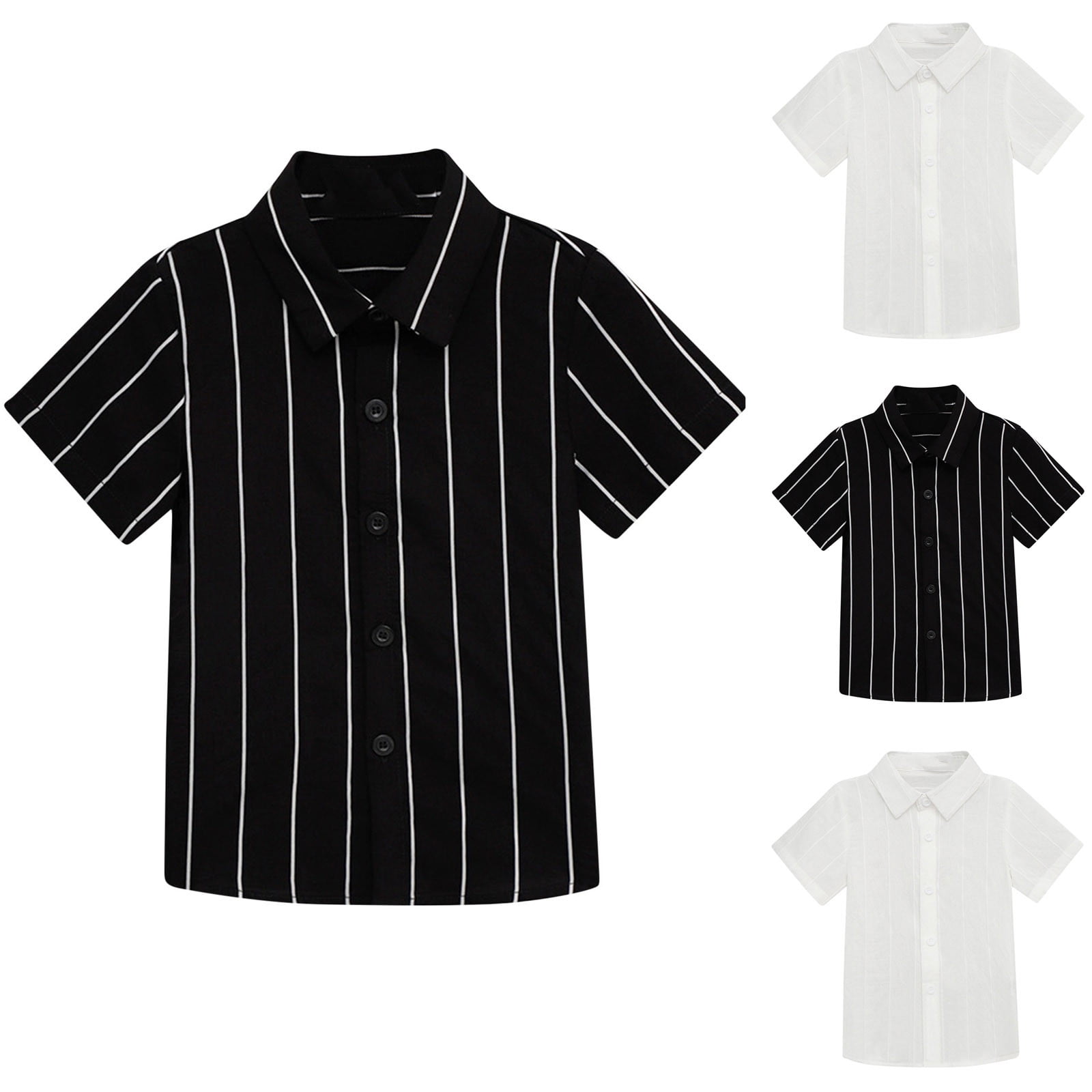 Sentmoon Up to 60% Off Tops for Girl Girls Tops Button Lapel Girls ...