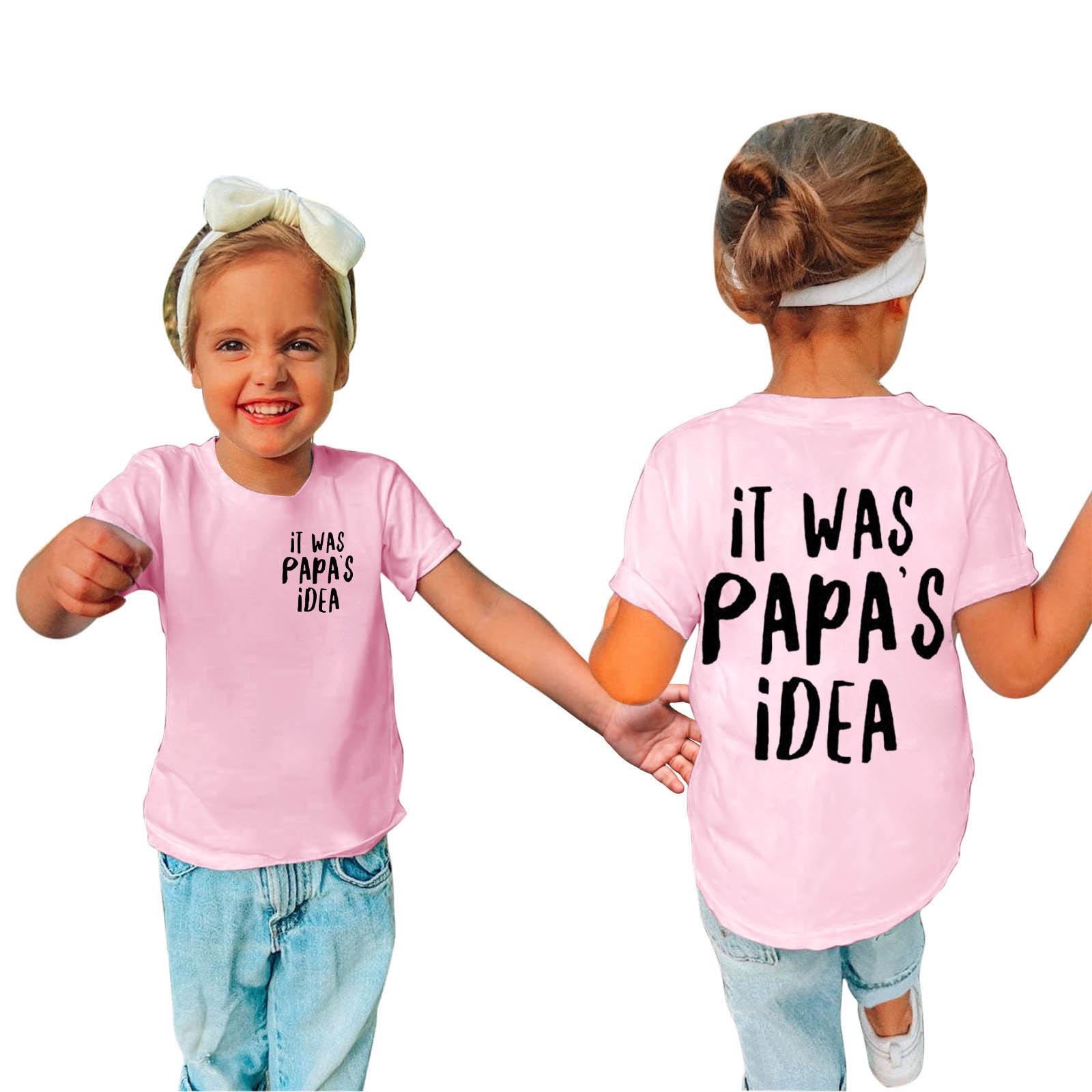 Sentmoon Up to 60% Off Tops for Girl Girls Tops T-Shirts Crew Neck Teen ...