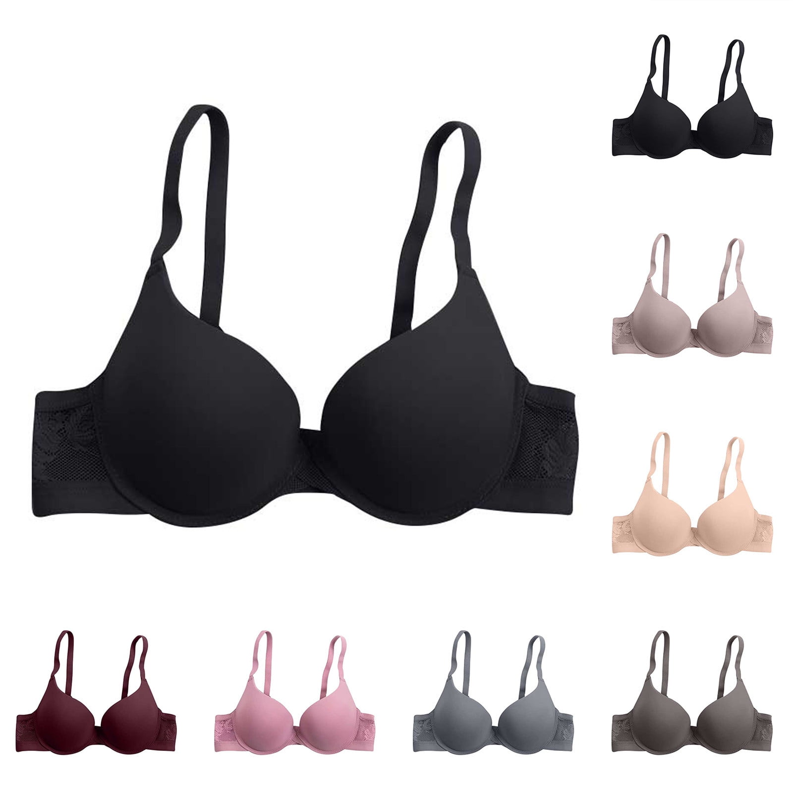 Sentmoon Wireless Bras for Women Buttery Soft Bras for Women Anti ...