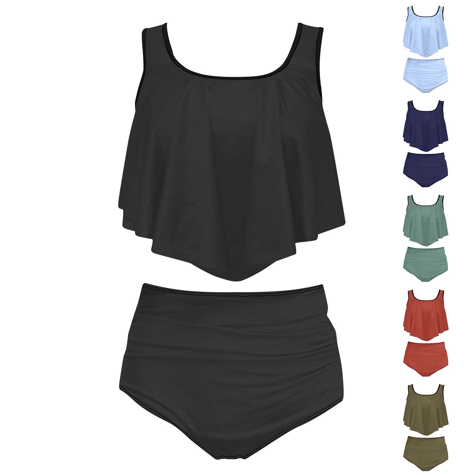 Sentmoon Womens Bathing Suits 2 Piece Bikini Women Oversized Swimsuits ...