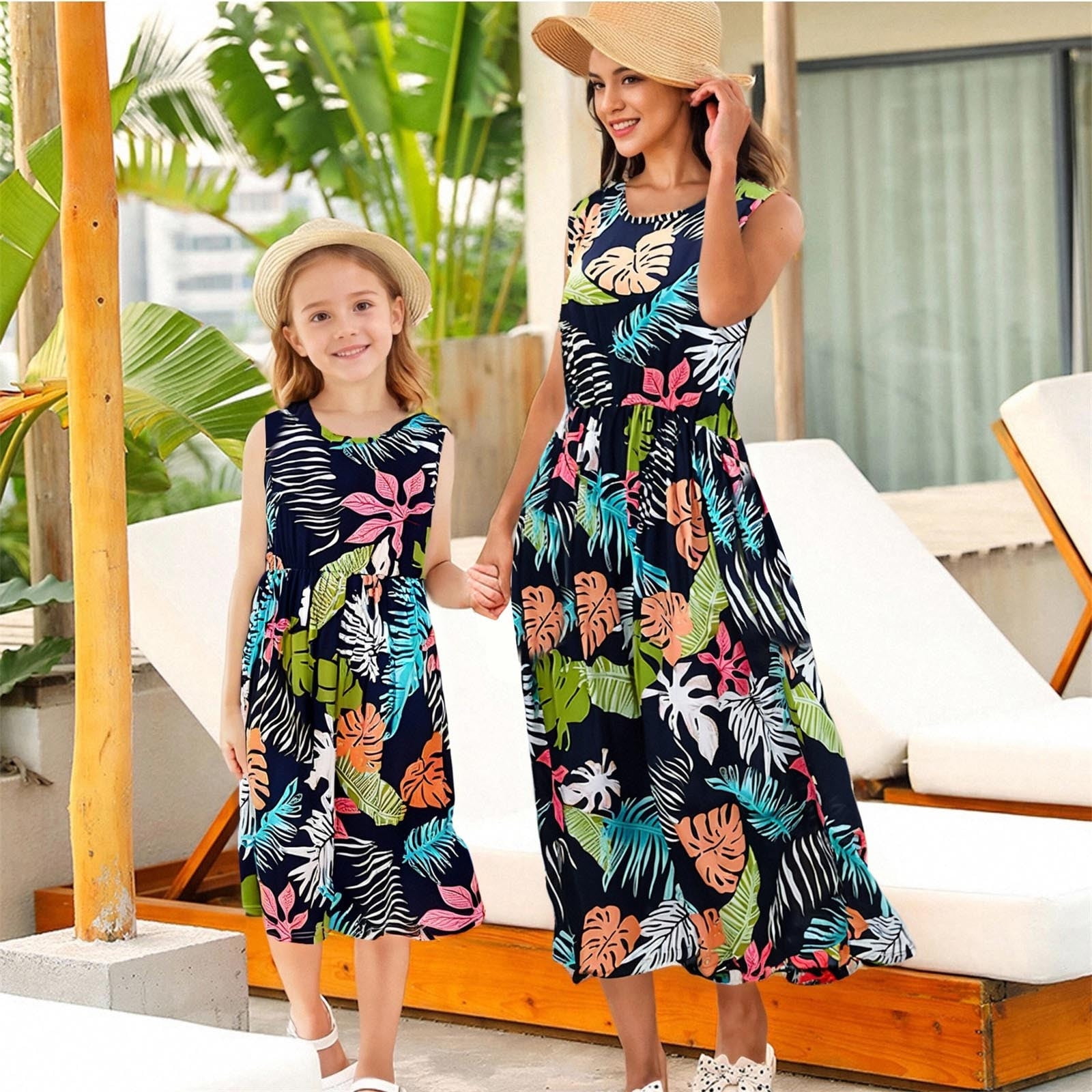 Sentmoon Womens Dresses Casual Sleeveless Plus Size Dresses for Curvy ...