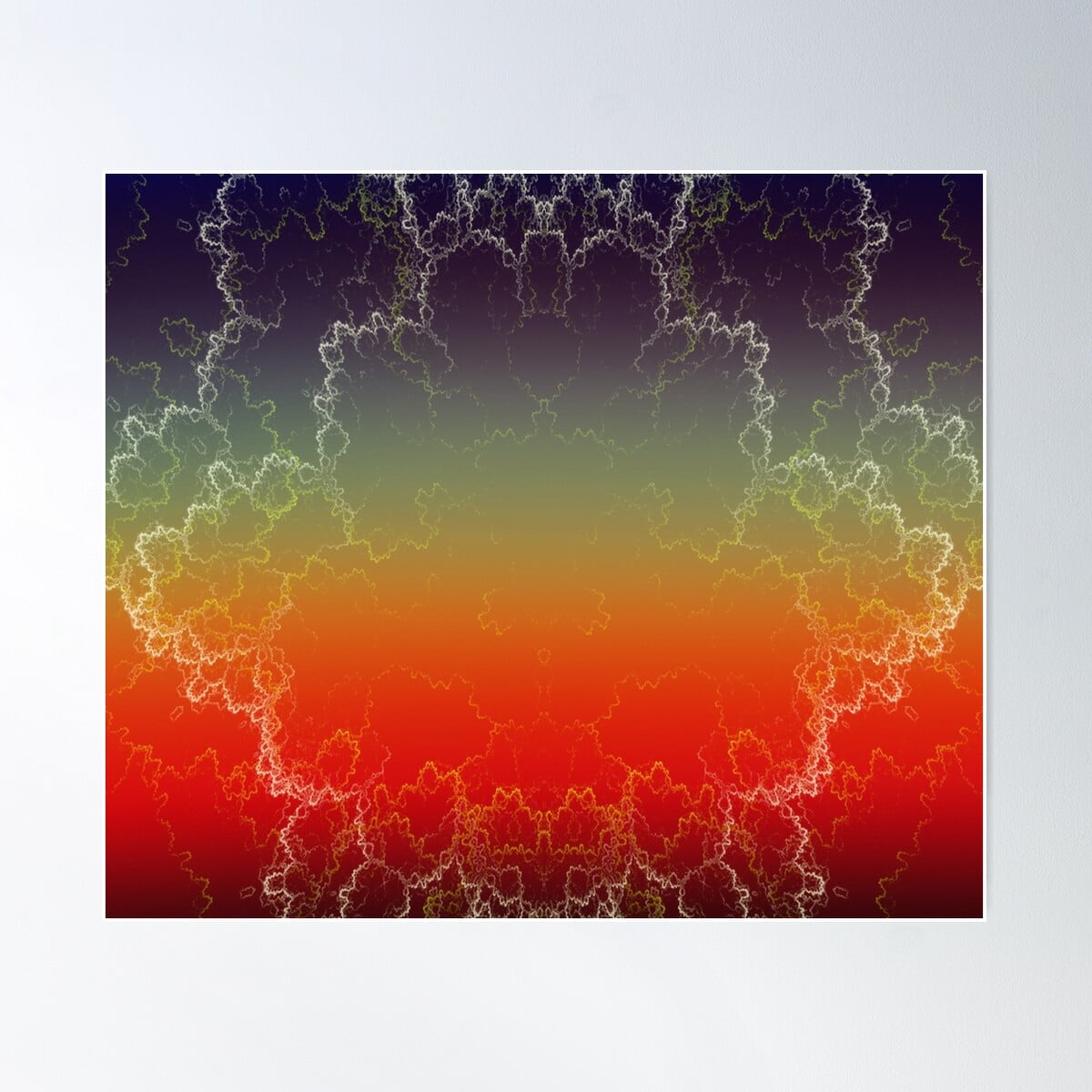 Sentre'- Cg Fractal Generative Art Pattern In Color Fields By The ...